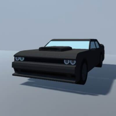 Low Poly 2018 Dodge Challenger SRT Hellcat - Free 3D Model by Tyuris99