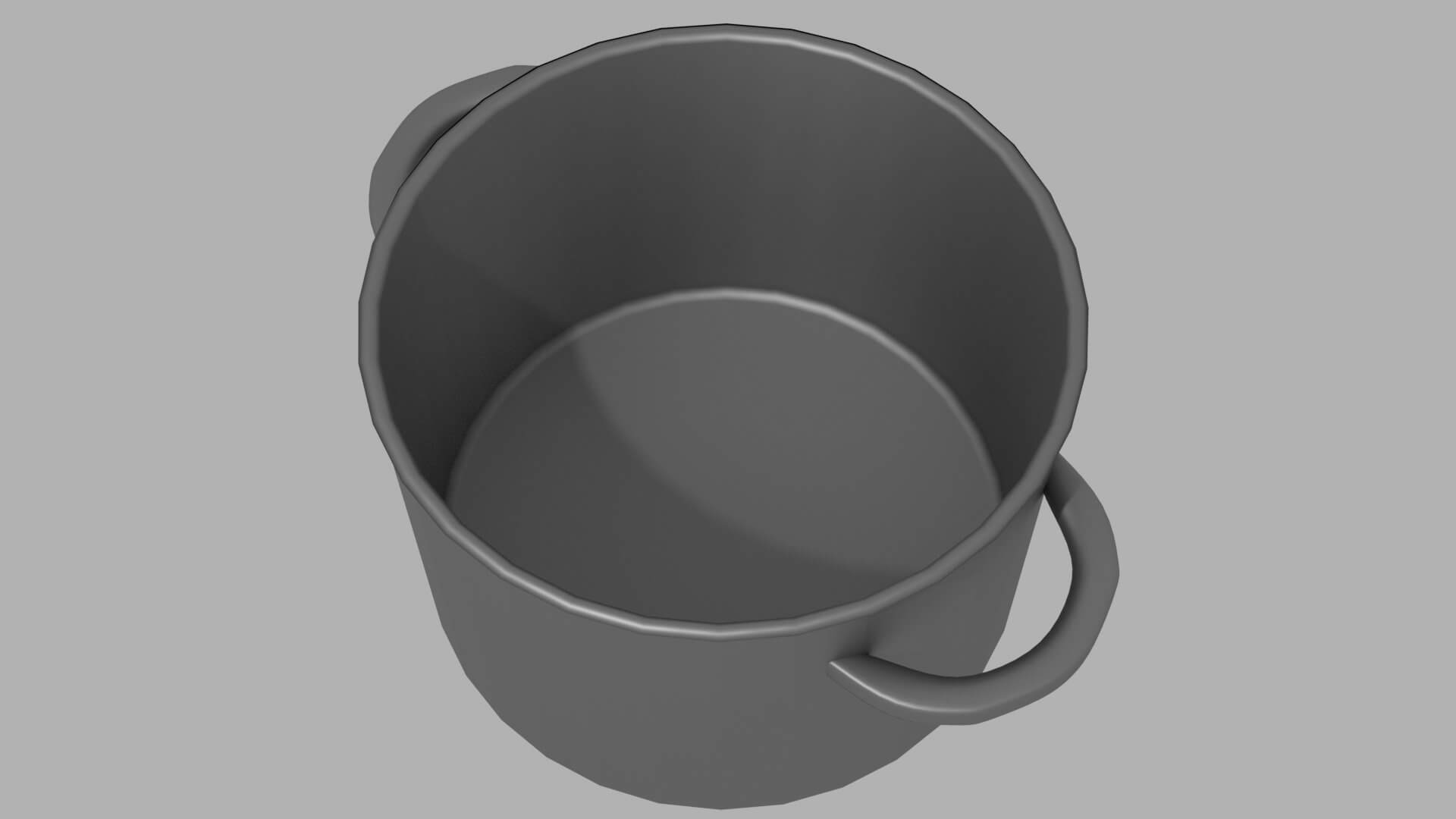 Low Poly Pot with Top - Free 3D Model by Tyuris99