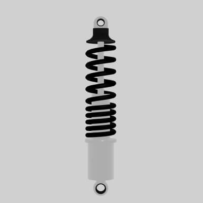 Low Poly Shock Absorber - Free 3D Model by Tyuris99