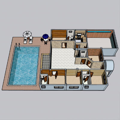 TZ Rivu | 3D Models | Interiors