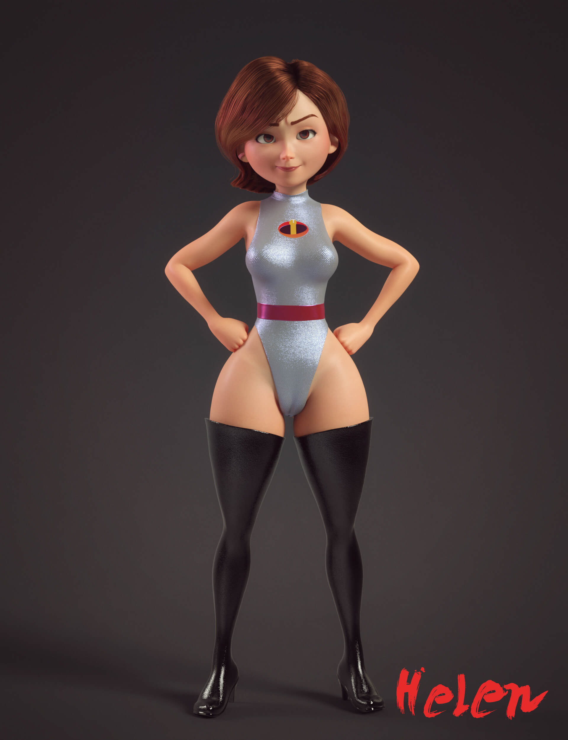 Helen 3D Render, Digital Art by ugarman