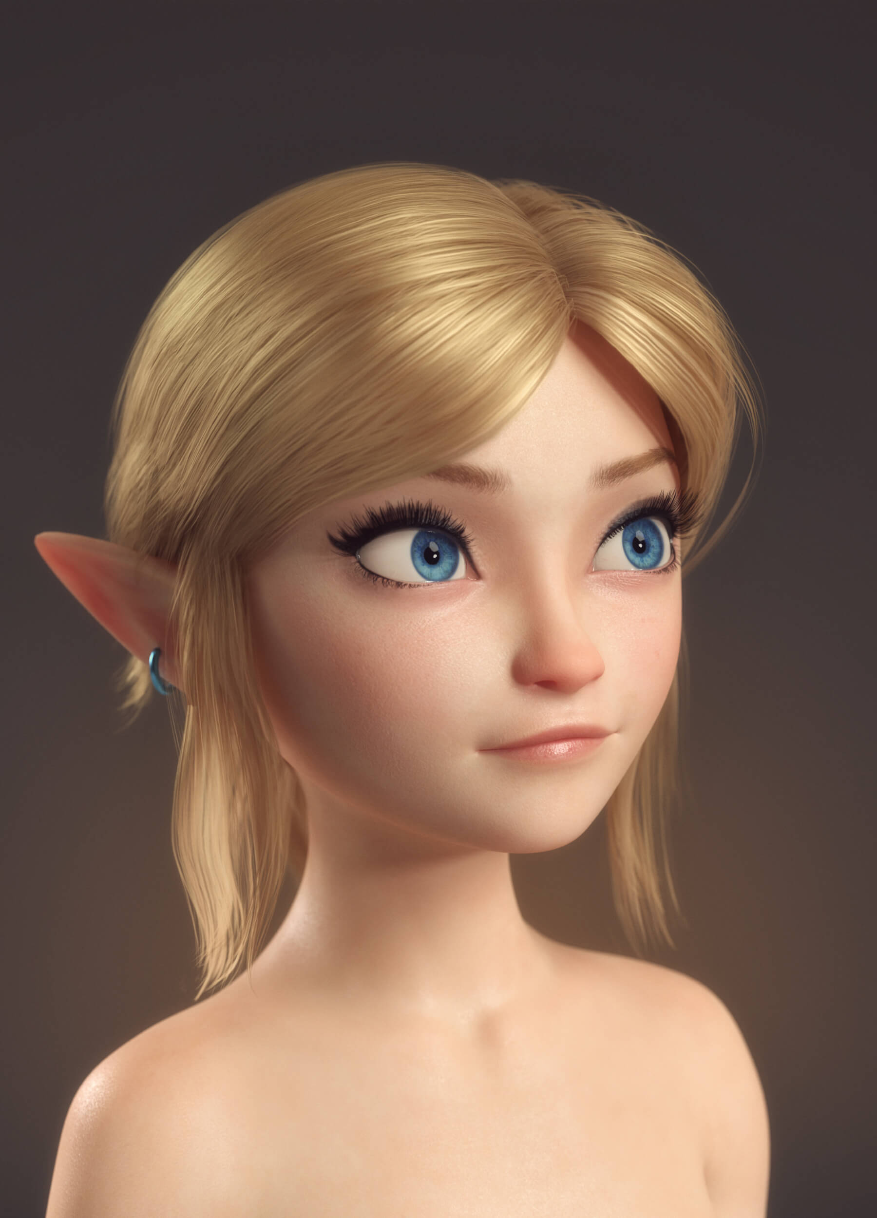 Link 3D Render, Digital Art by ugarman