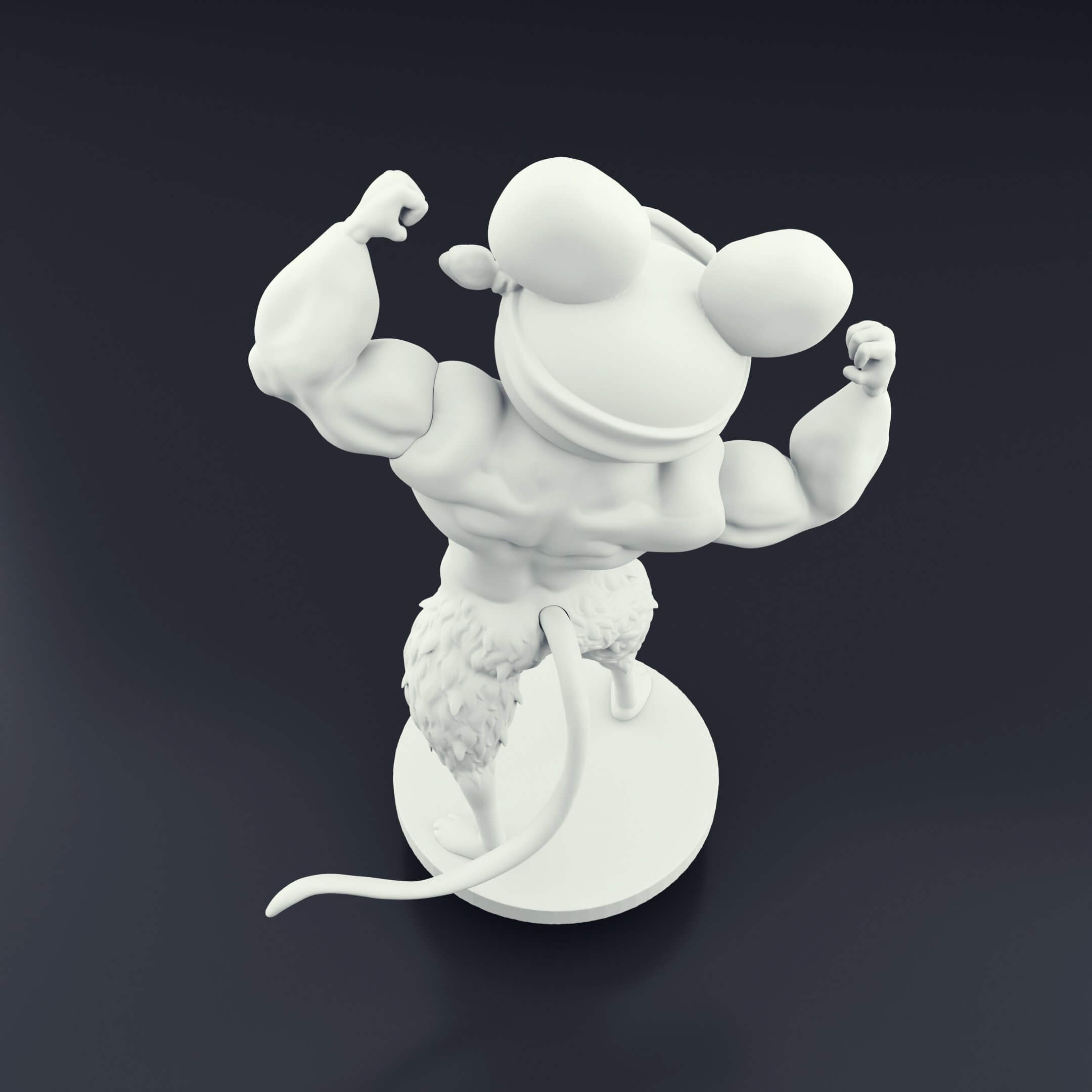 Mouse Muscles - 3D Model by Ukion