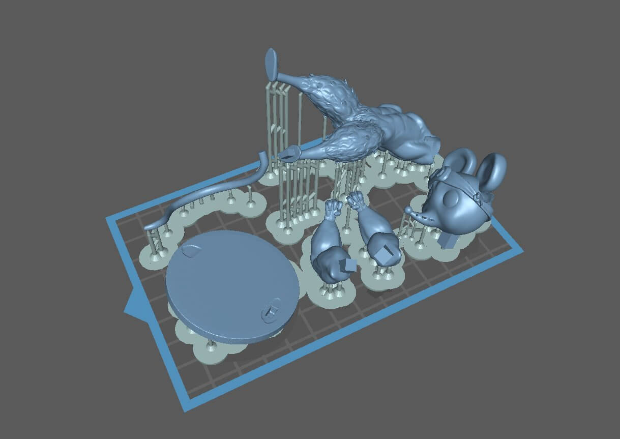 Mouse Muscles - 3D Model by Ukion