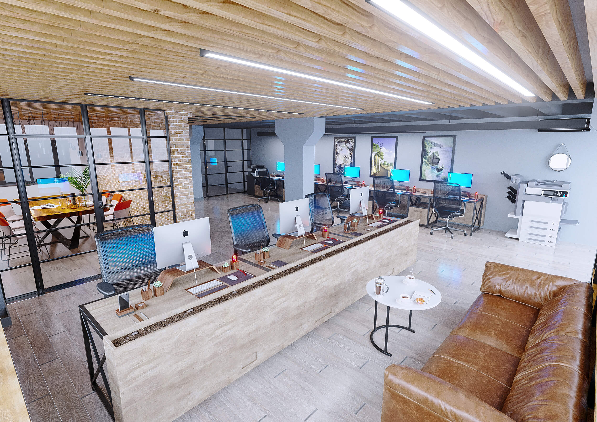 Office Interior - 3D Model by UM arch