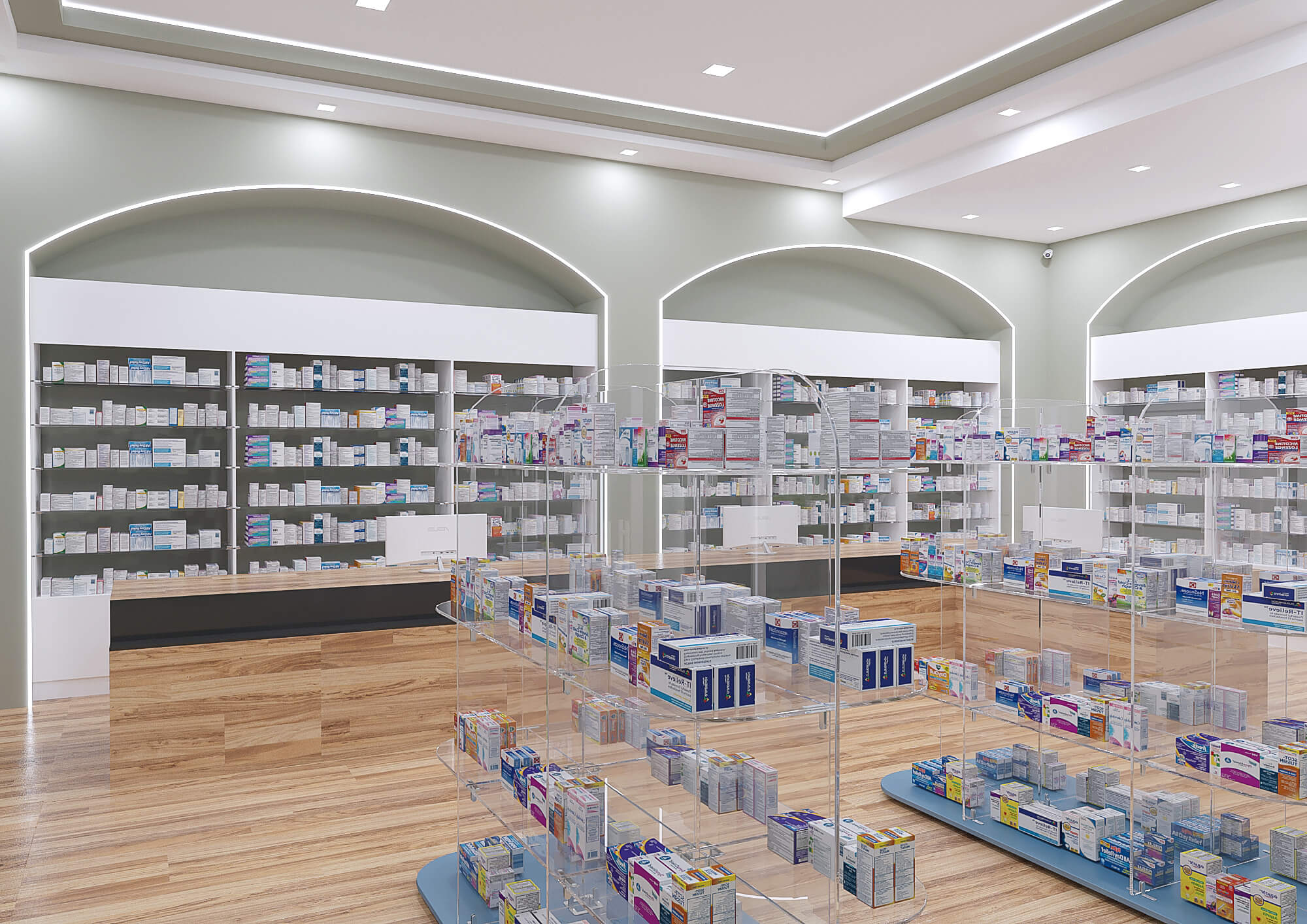Pharmacy Interior and Set - 3D Model by UM arch