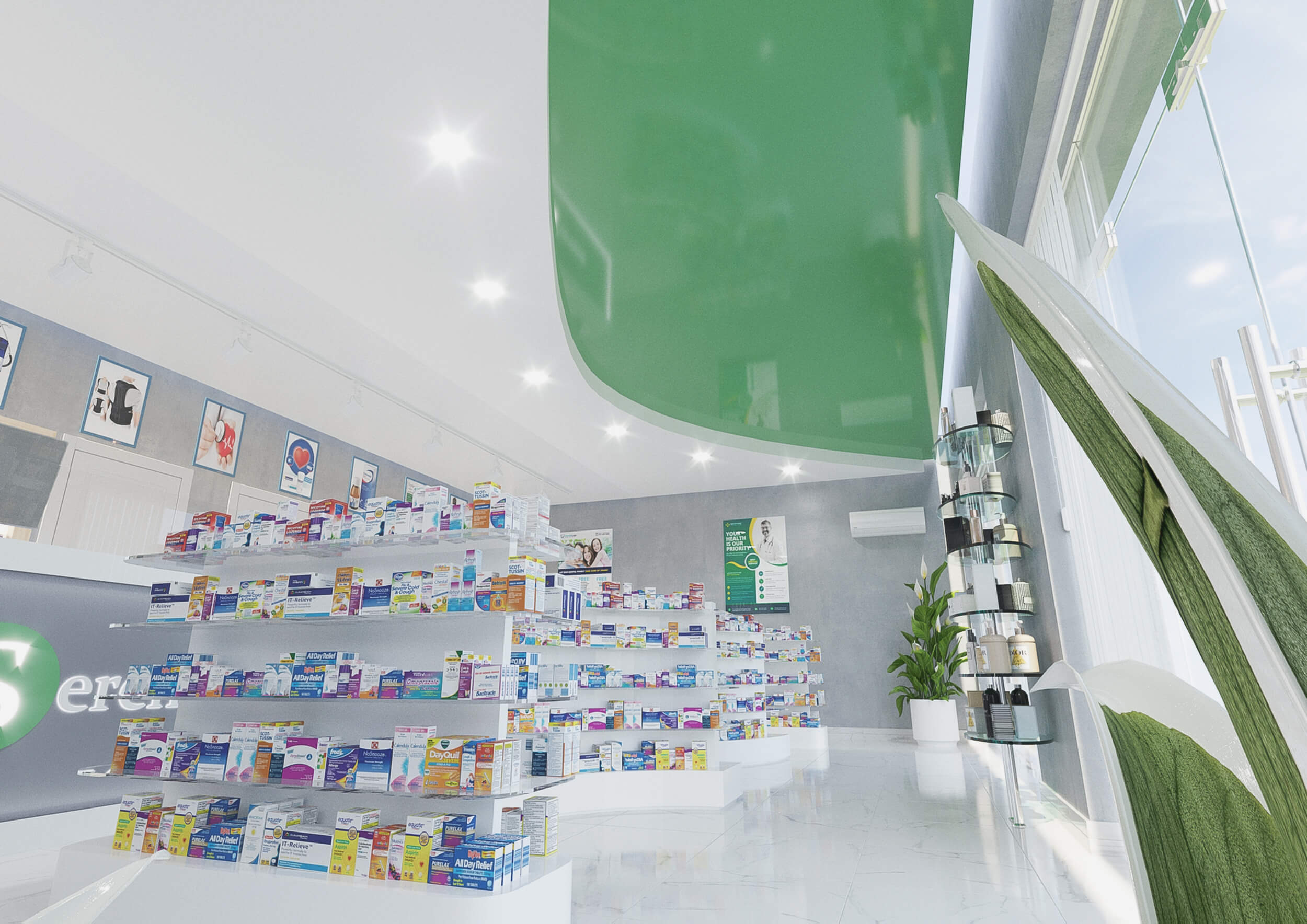 Pharmacy Interior - 3D Model by UM arch
