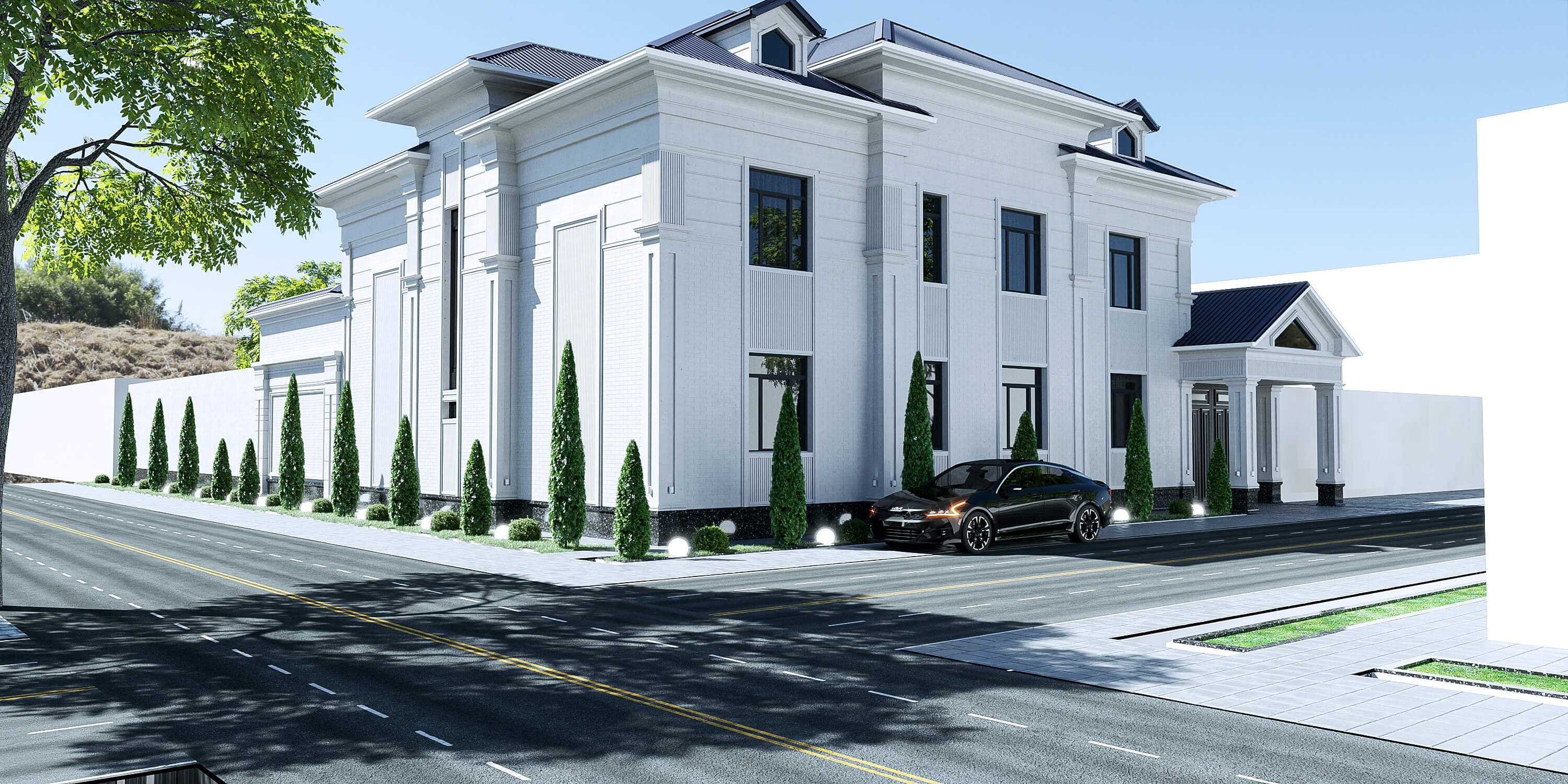 Two-Story House 3D Model by UM arch