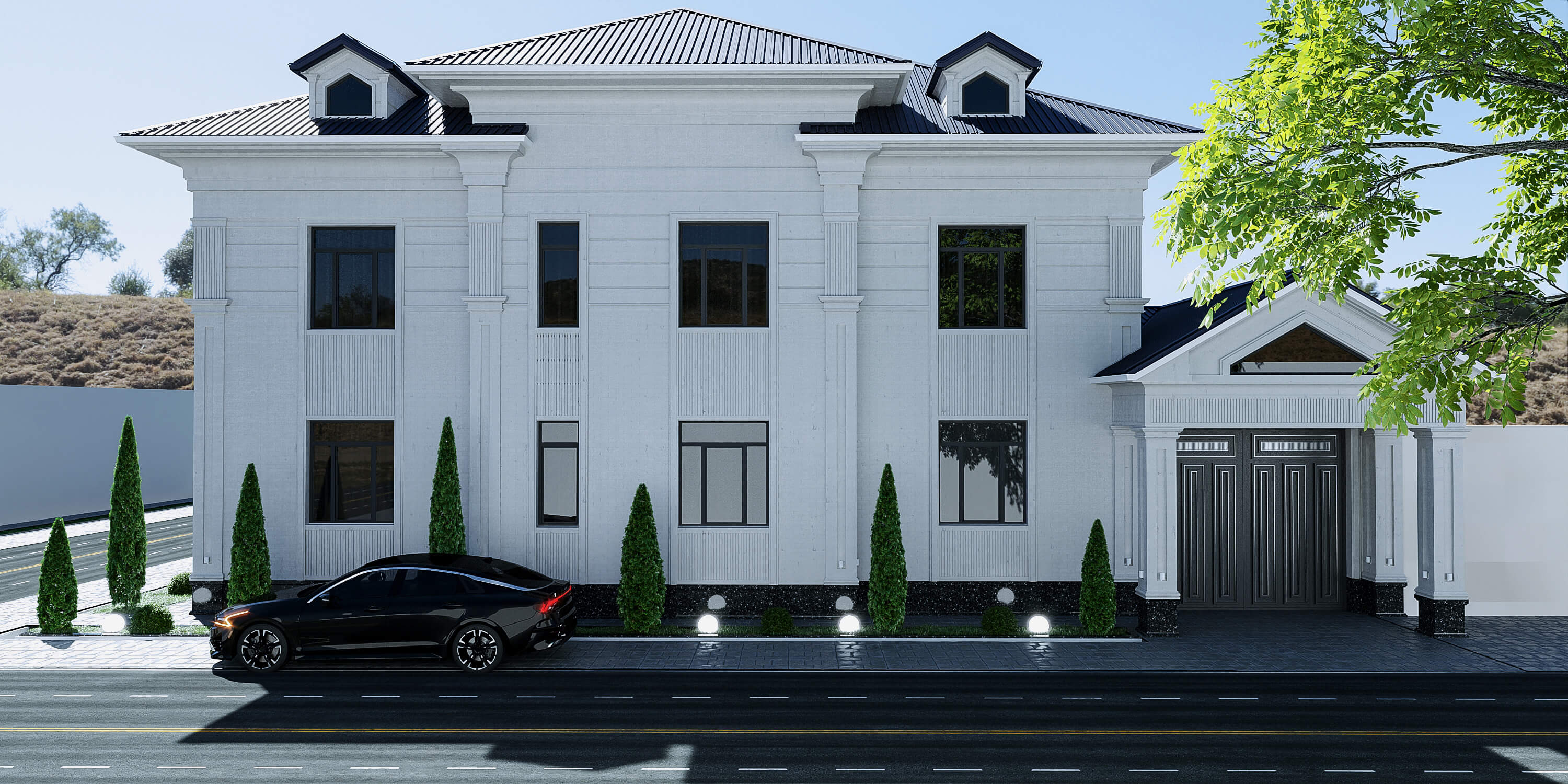 Two-Story House 3D Model by UM arch