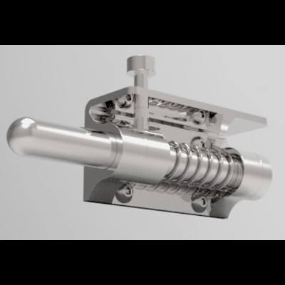 Sliding Door Lock - 3D Model by umerbadar