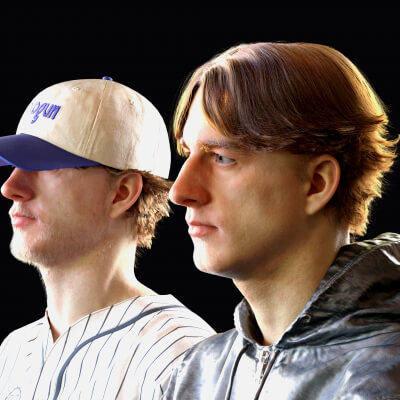 Curtains Hair and Baseball Cap for Genesis 9 - Daz Content by Uncanny Valet