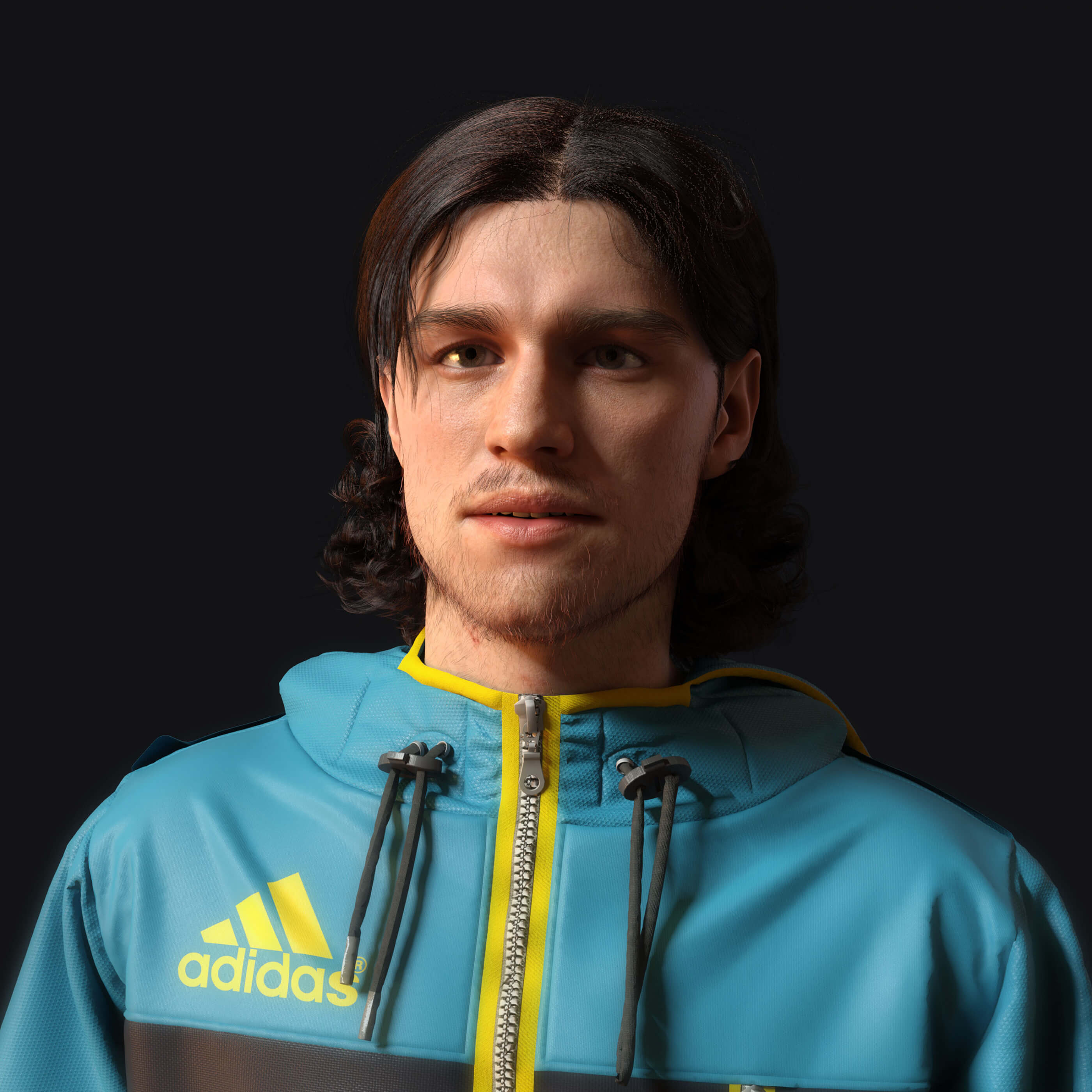 Gopnik Hair for Genesis 9 - Daz Content by Uncanny Valet