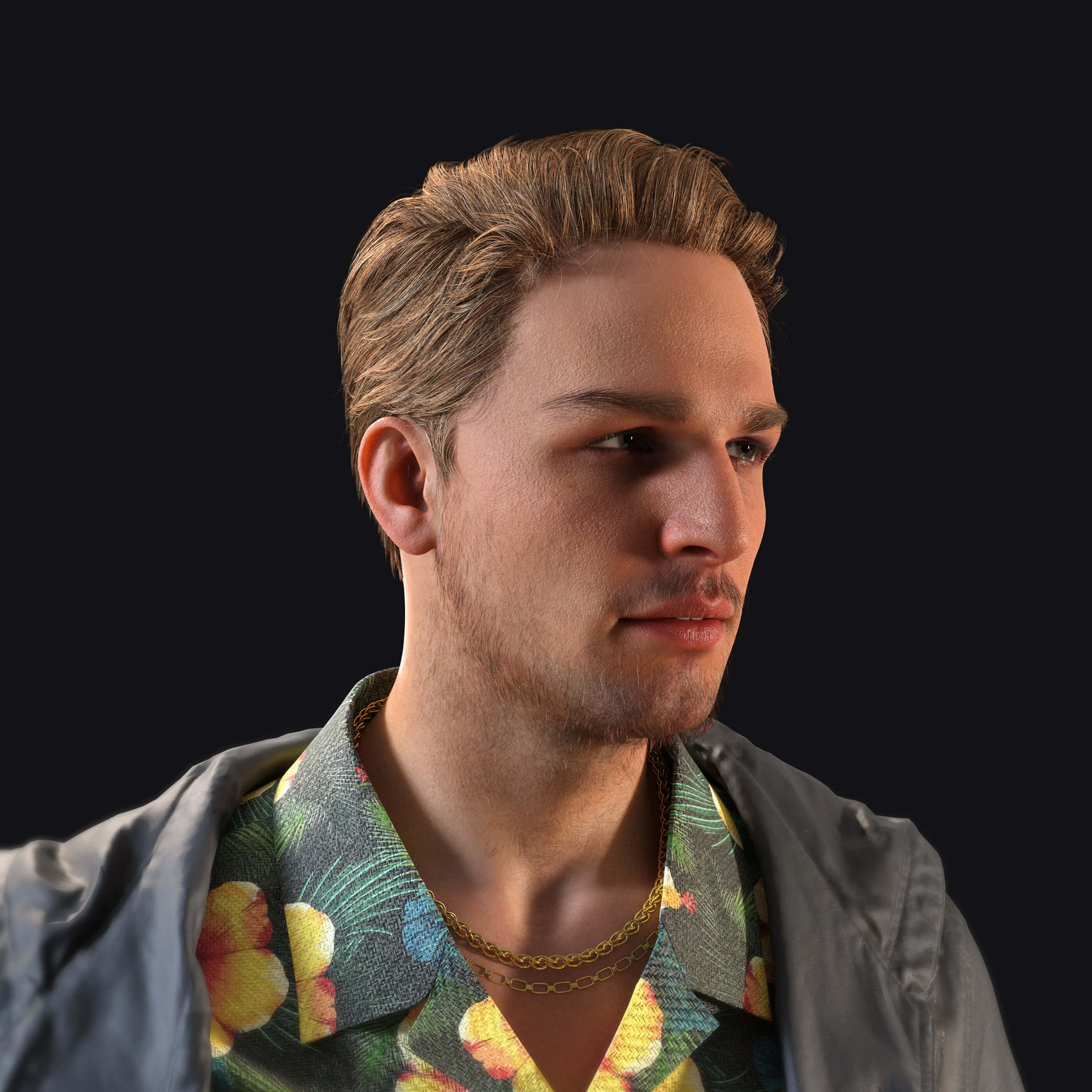 Gopnik Hair for Genesis 9 - Daz Content by Uncanny Valet