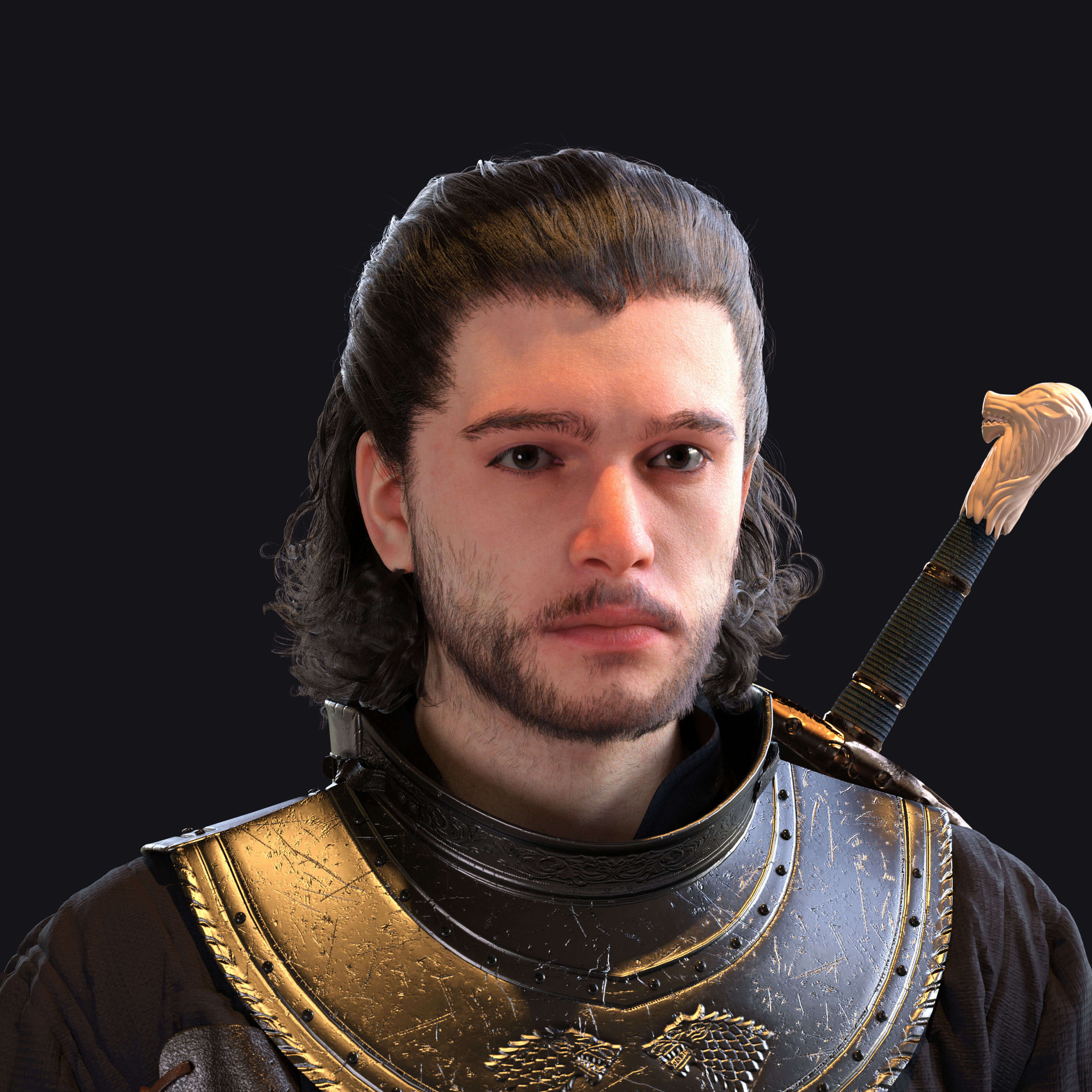 Kit Harington for DAZ Studio by Uncanny Valet