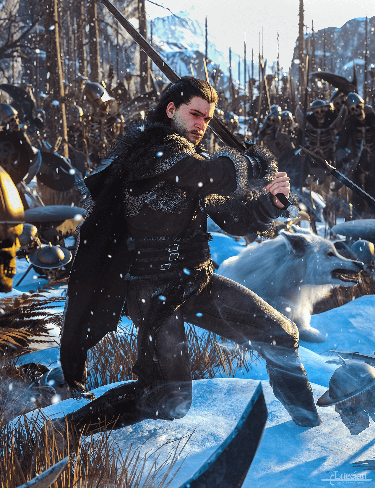 Kit Harington for DAZ Studio by Uncanny Valet