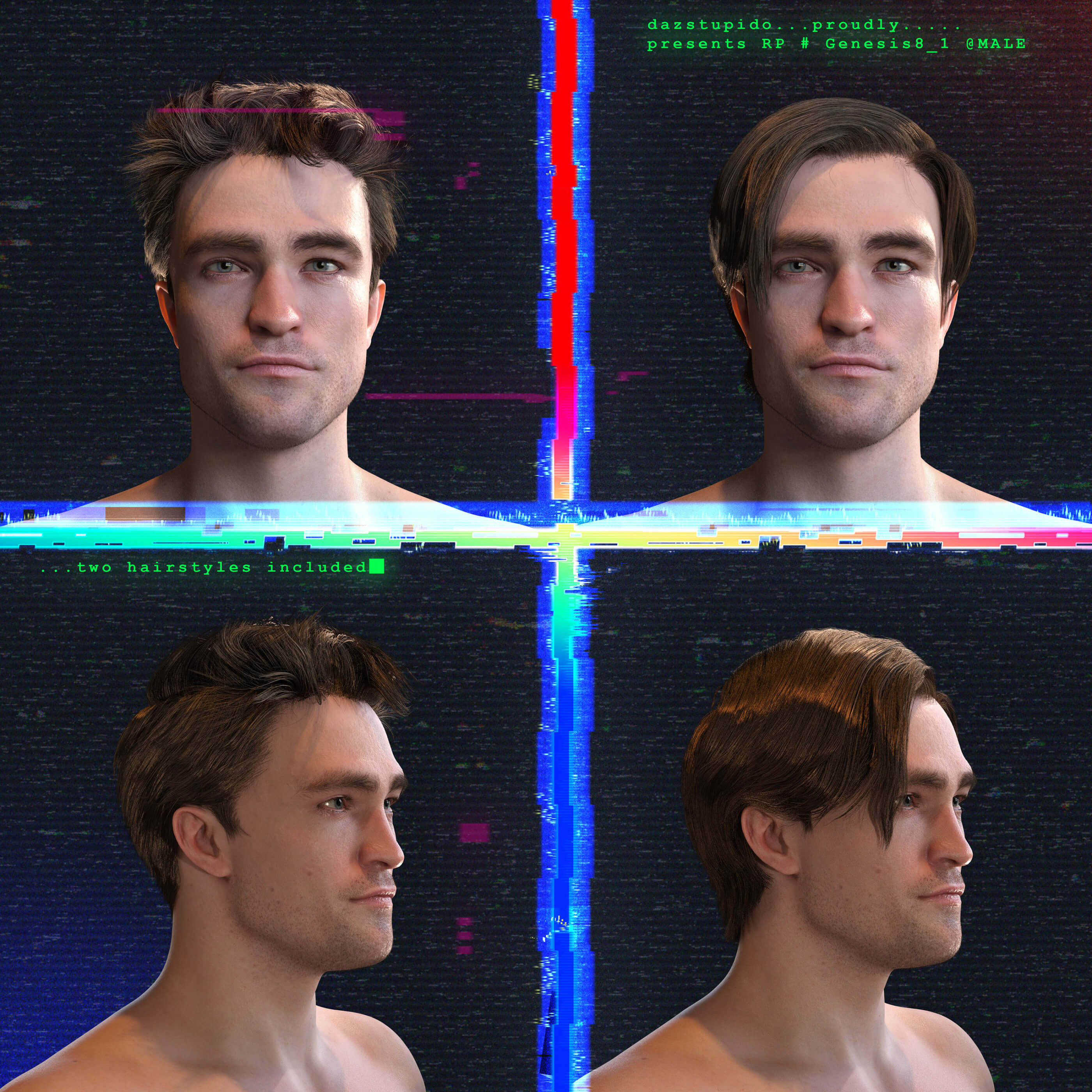 Robert Pattinson for Genesis 8.1 Male - Daz Content by Uncanny Valet