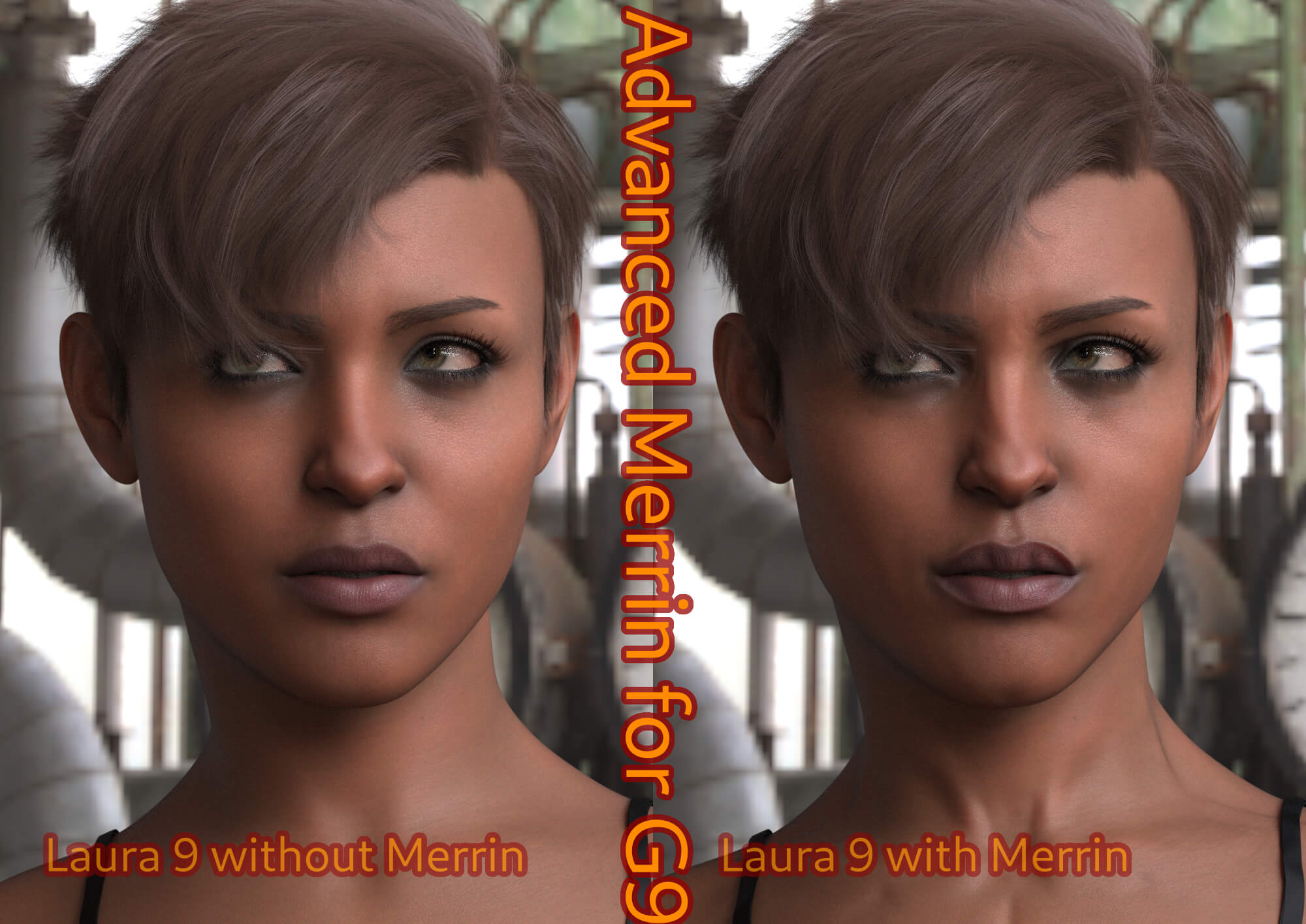 Merrin - Advanced Base for G9 Daz Content by undeadcrabb