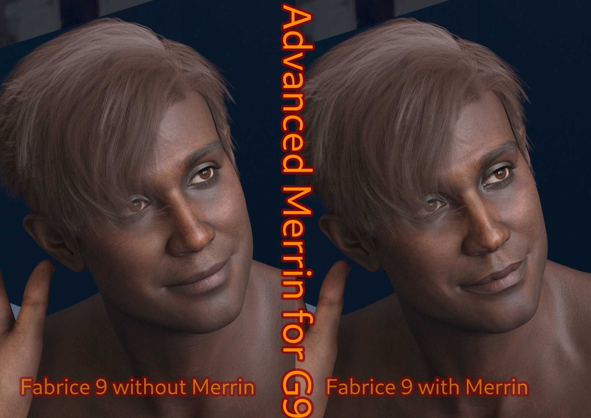 Merrin - Advanced Base for G9 Daz Content by undeadcrabb