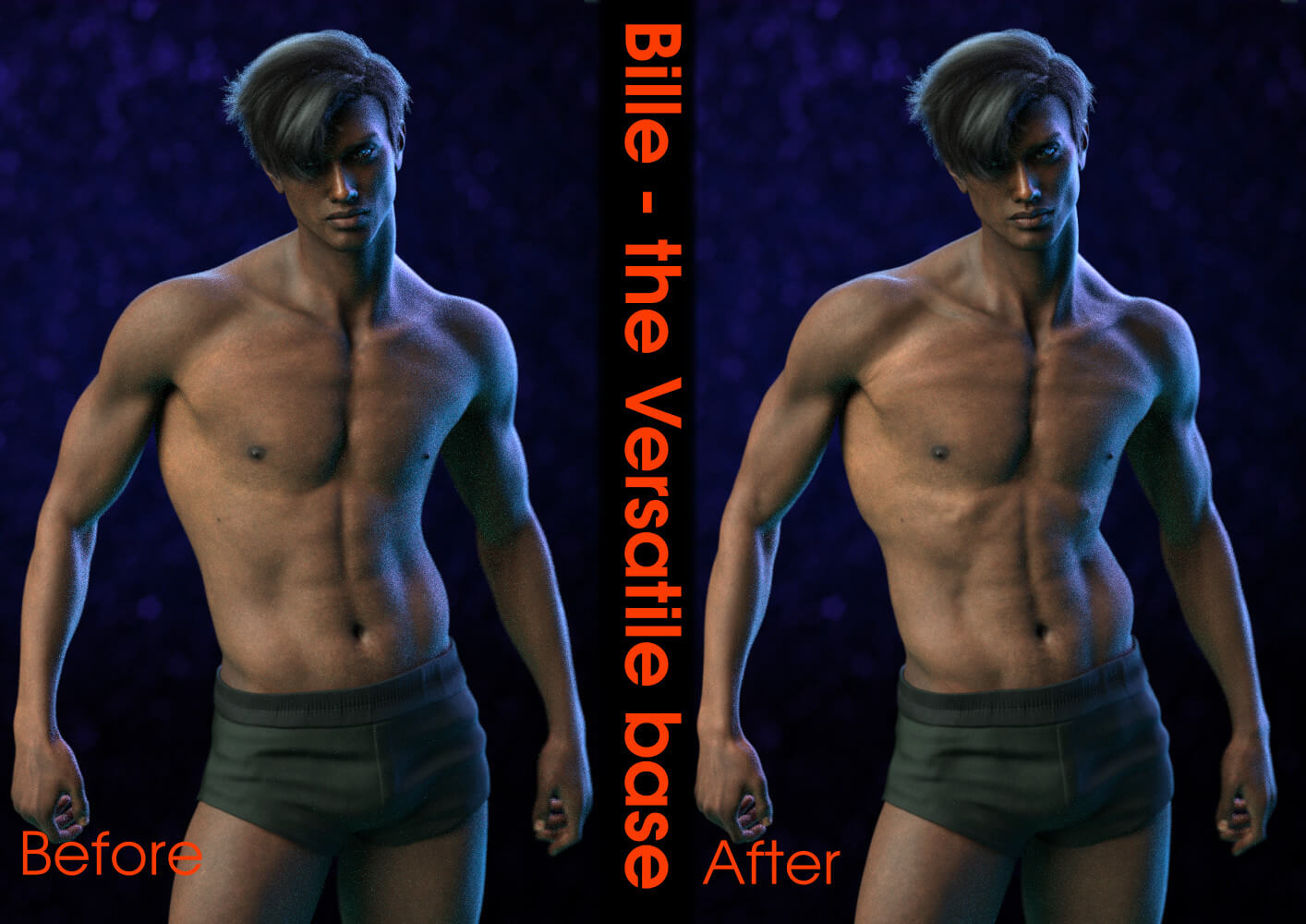 Bille - The Versatile Base for G9 Daz Content by undeadcrabb