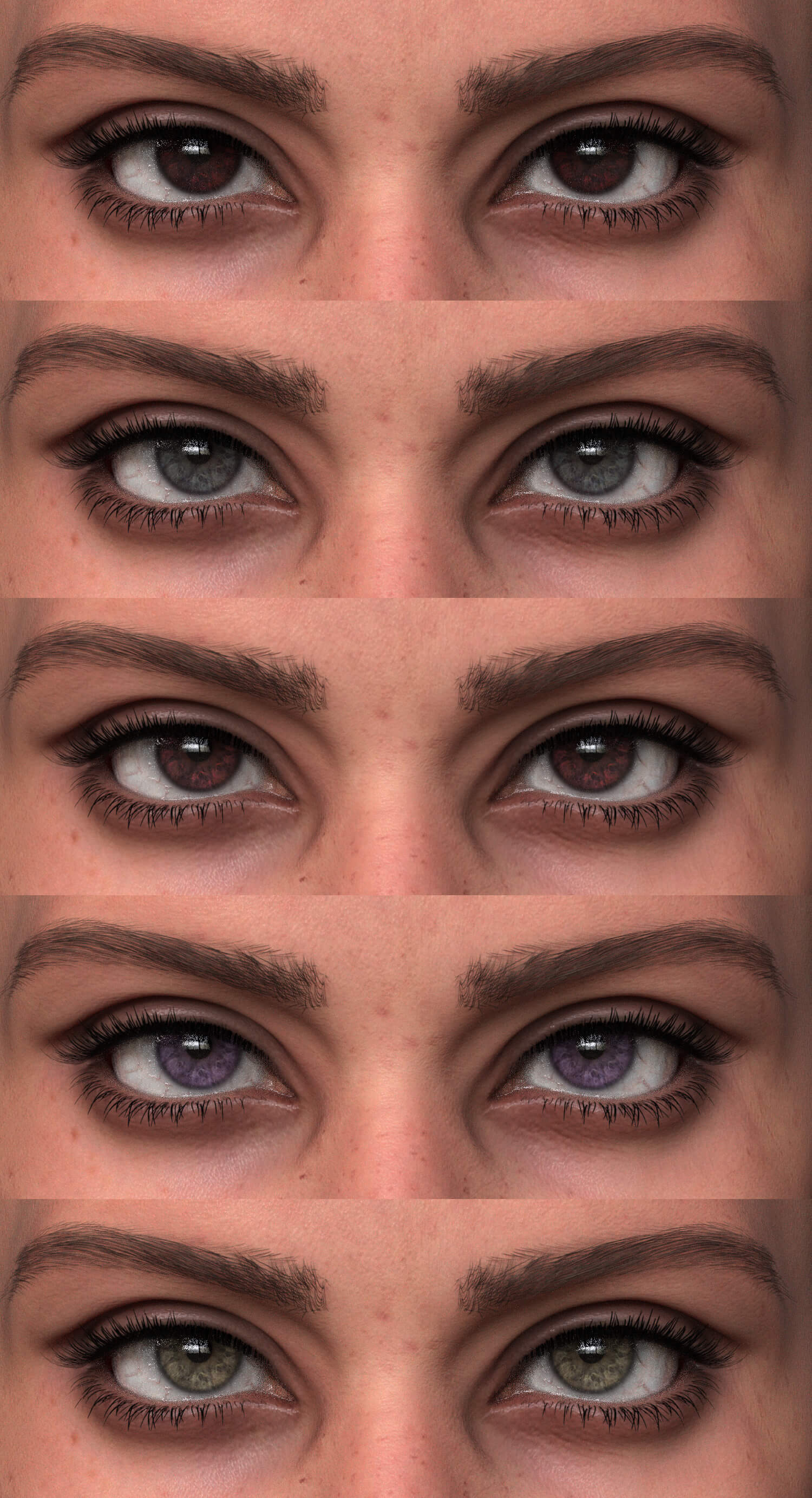 Captivating Gaze for G9 - Free Daz Content by undeadcrabb