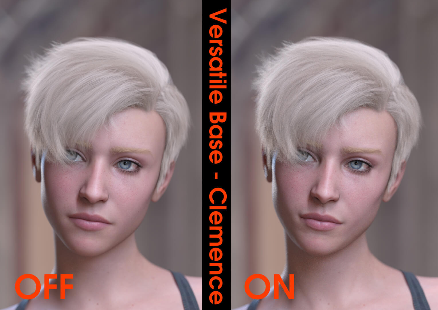Clemence - Versatile Base for G9 (Easter Gift) Free Daz Content by undeadcrabb