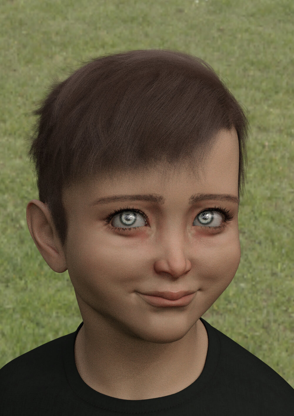 Cute Kay Toddler Morph for G9 - Free Daz Content by undeadcrabb