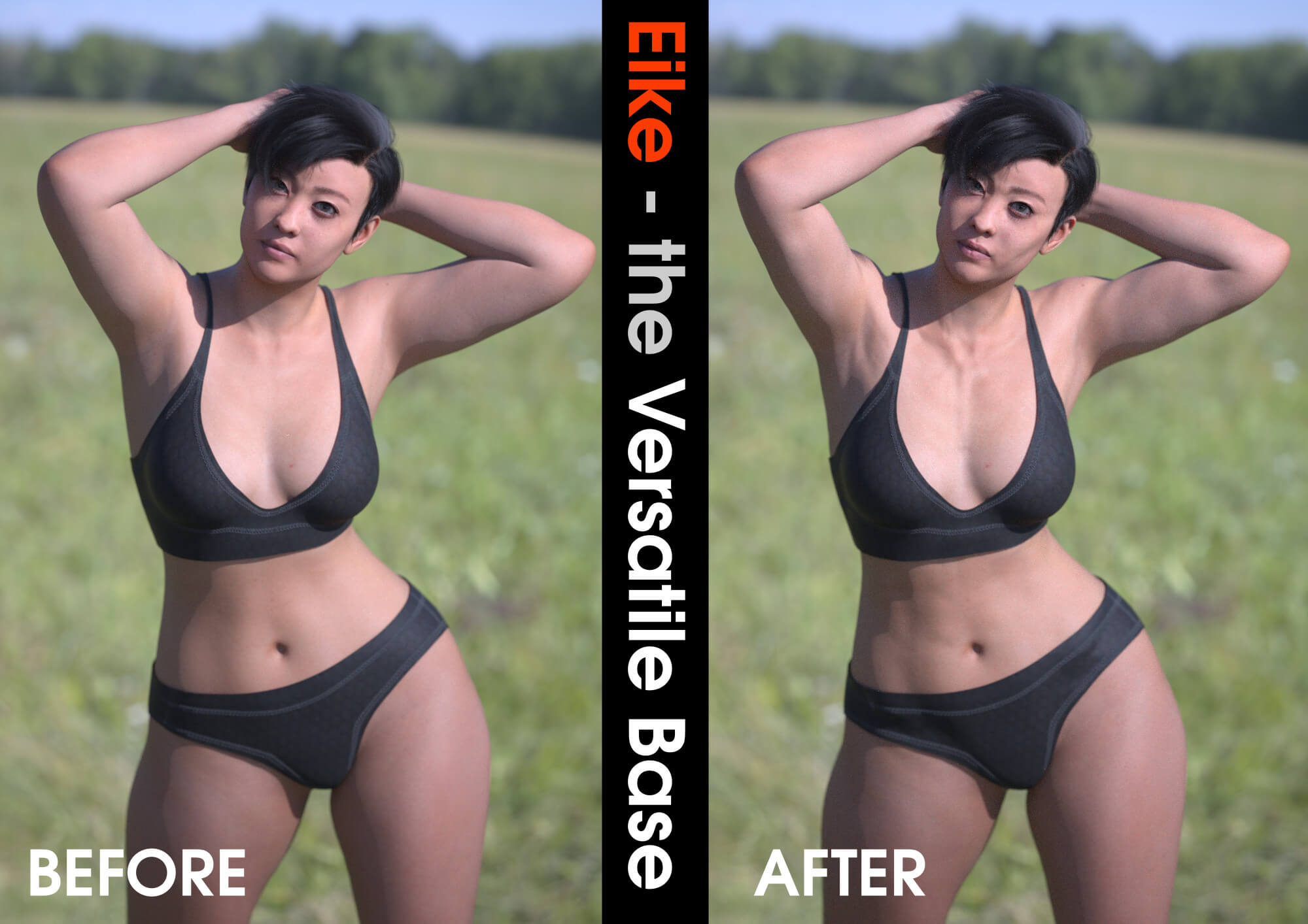 Eike - The Versatile Base for G9 Daz Content by undeadcrabb