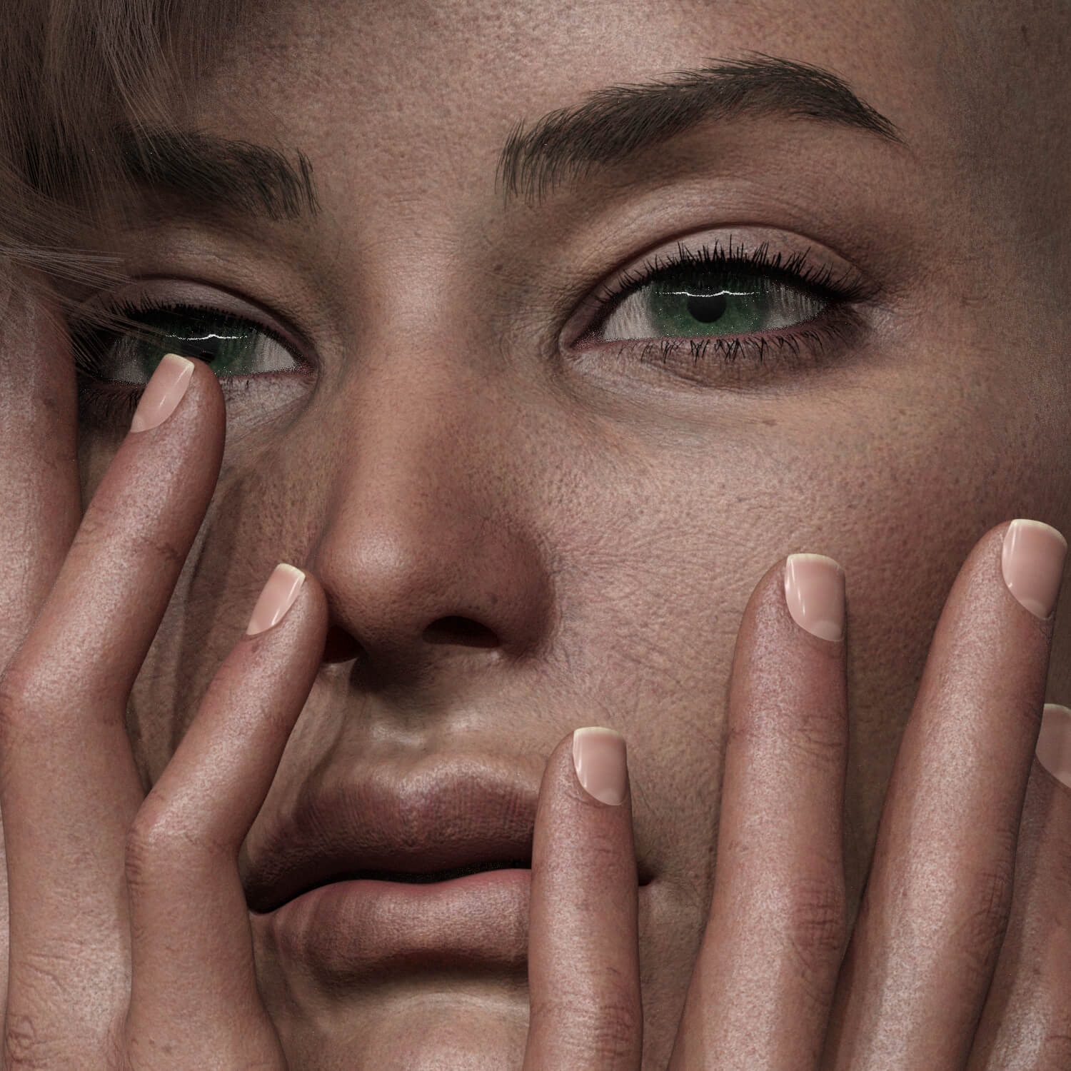 Hand Painted Skin - Robyn for G9 Daz Content by undeadcrabb