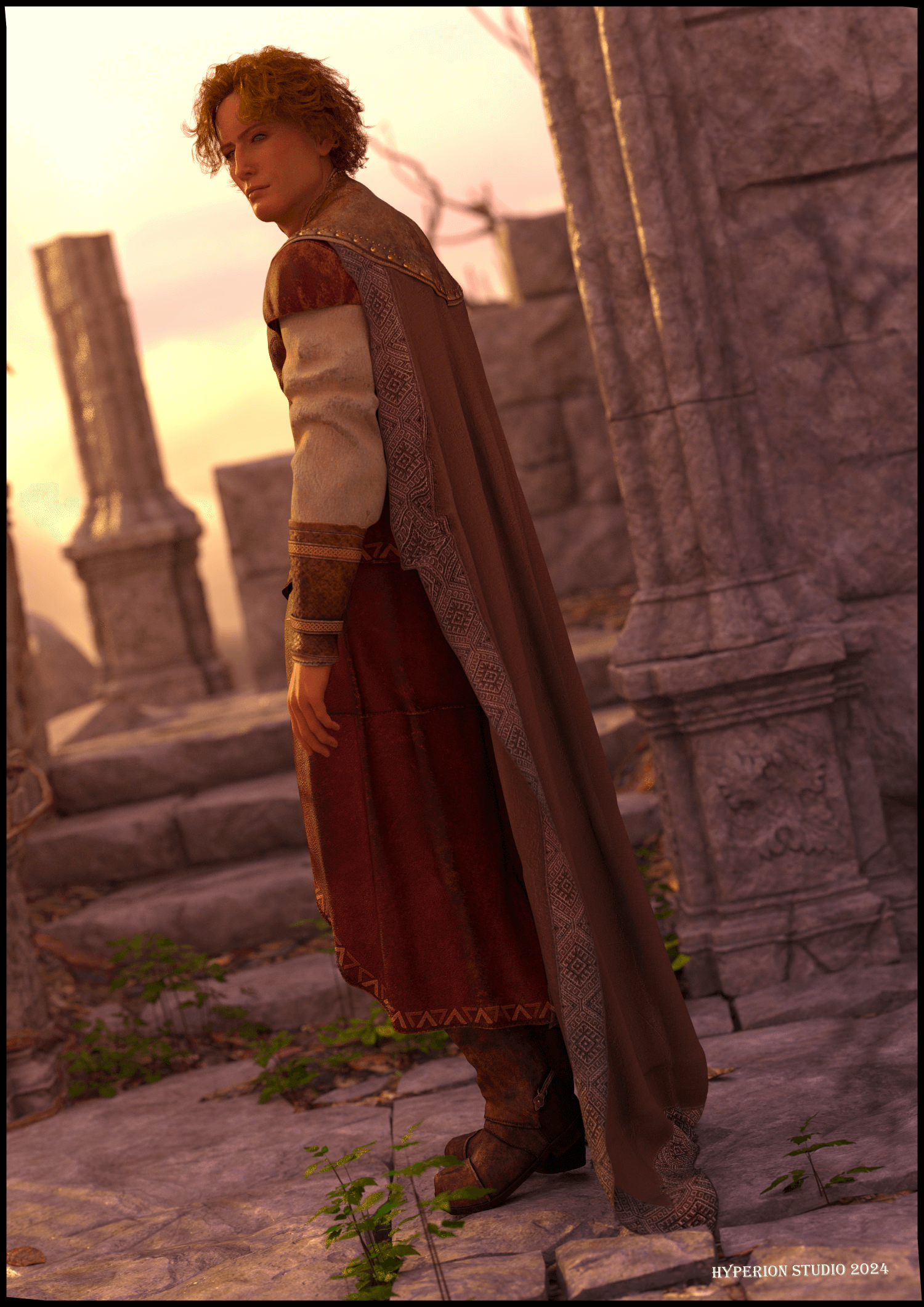 Hand Painted Skin - Robyn for G9 Daz Content by undeadcrabb