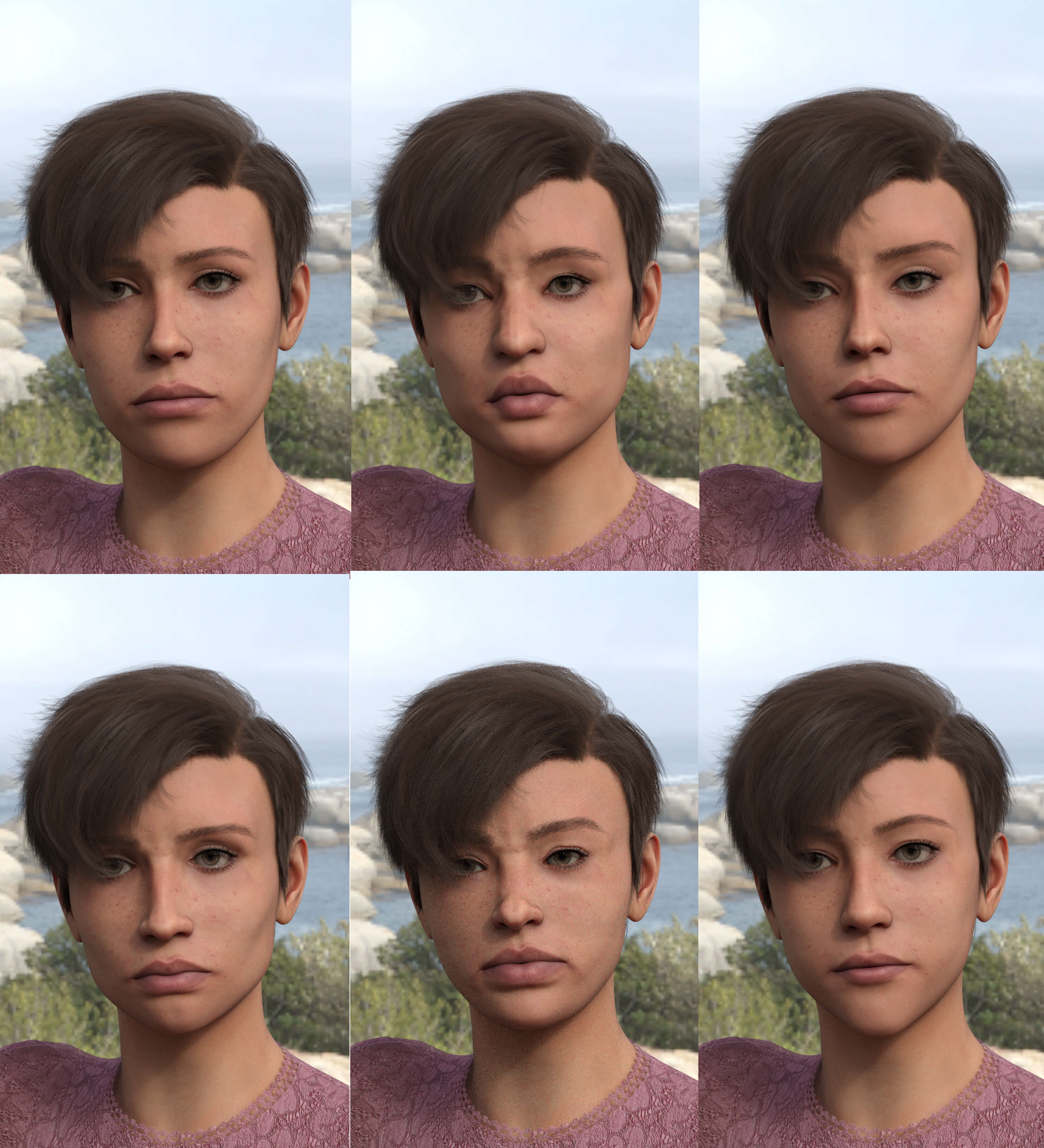 In-Depth Anatomy V2 Face Morphs Daz Content by undeadcrabb