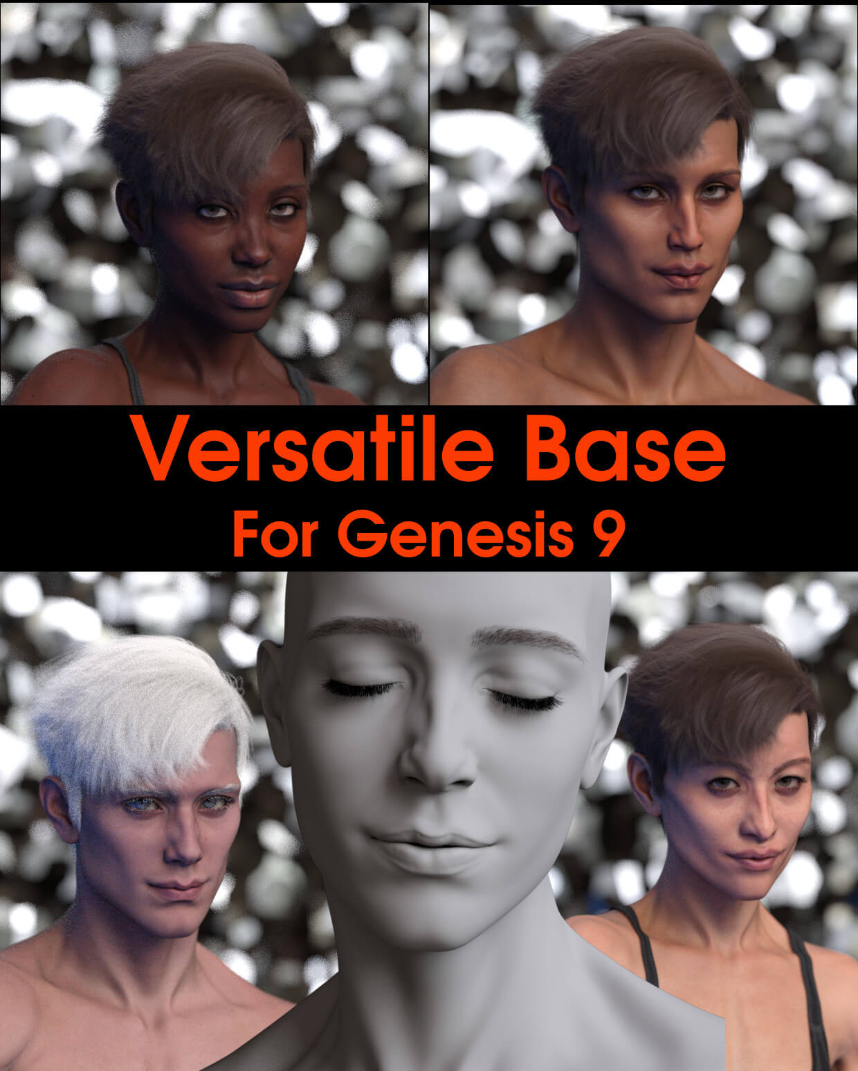 Sam - The Versatile Base for G9 Daz Content by undeadcrabb
