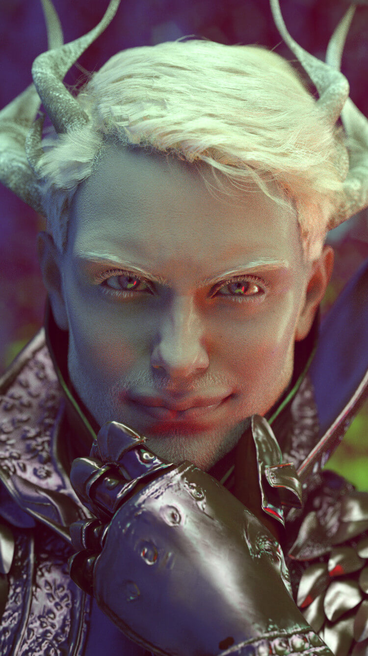 The Pale Devil 3D Desktop HD Wallpaper