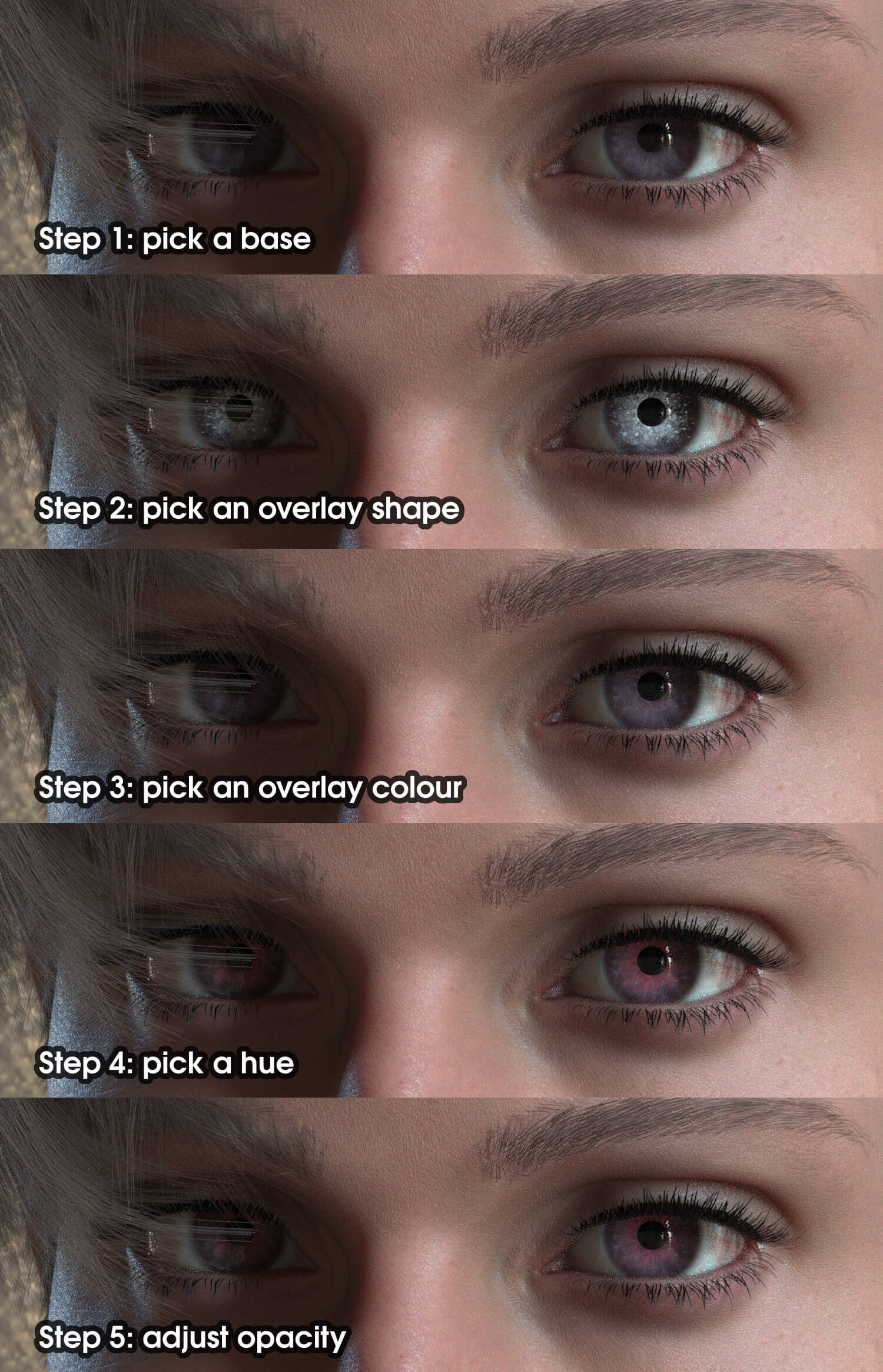 Versatile Eyes for Genesis 9 1 - Daz Content by undeadcrabb