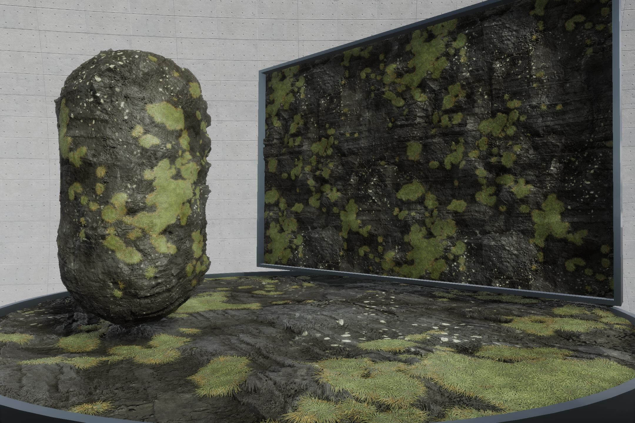 Rocky Cliff Smart Materials - 3D Material or Shader by uniqueartifice