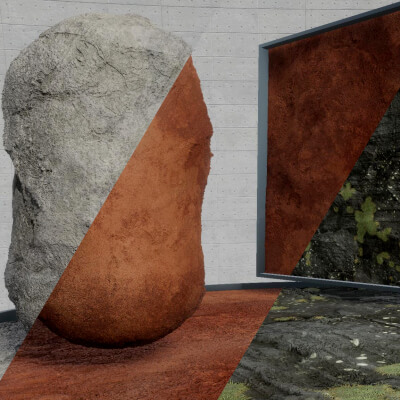 Rocky Cliff Smart Materials - 3D Material or Shader by uniqueartifice