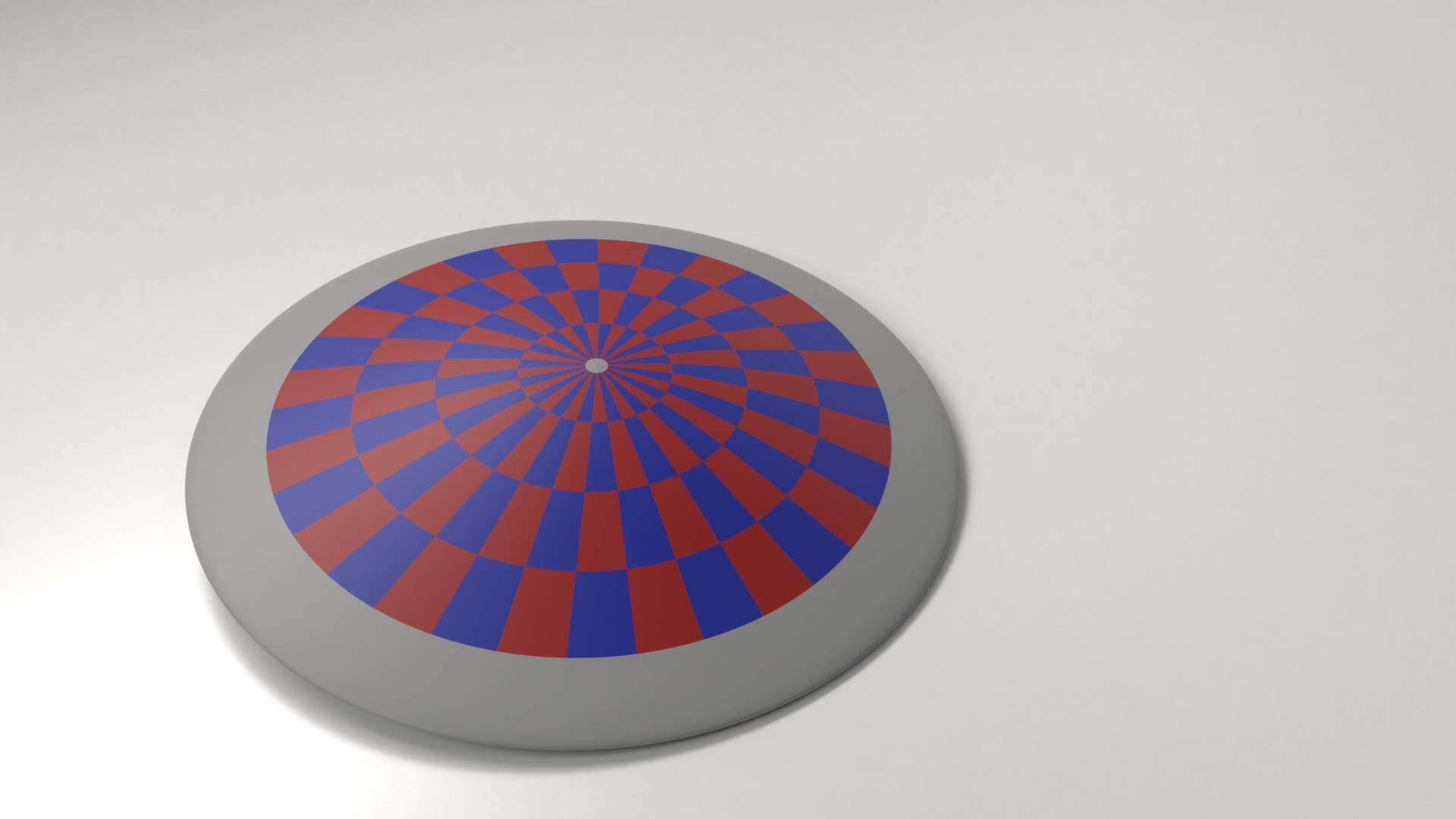 Blue Red Shield - 3D Model by unos