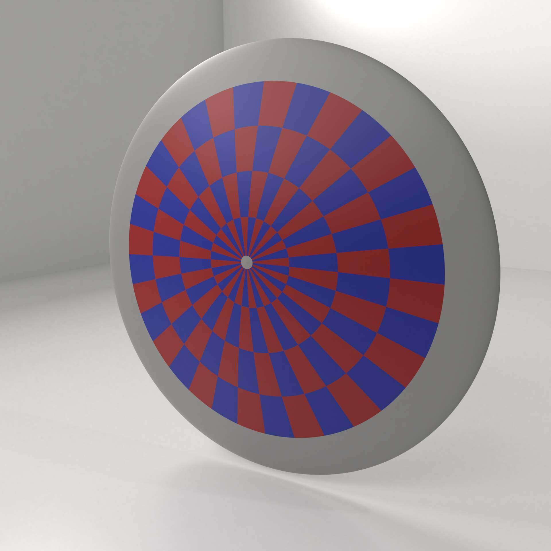 Blue Red Shield - 3D Model by unos