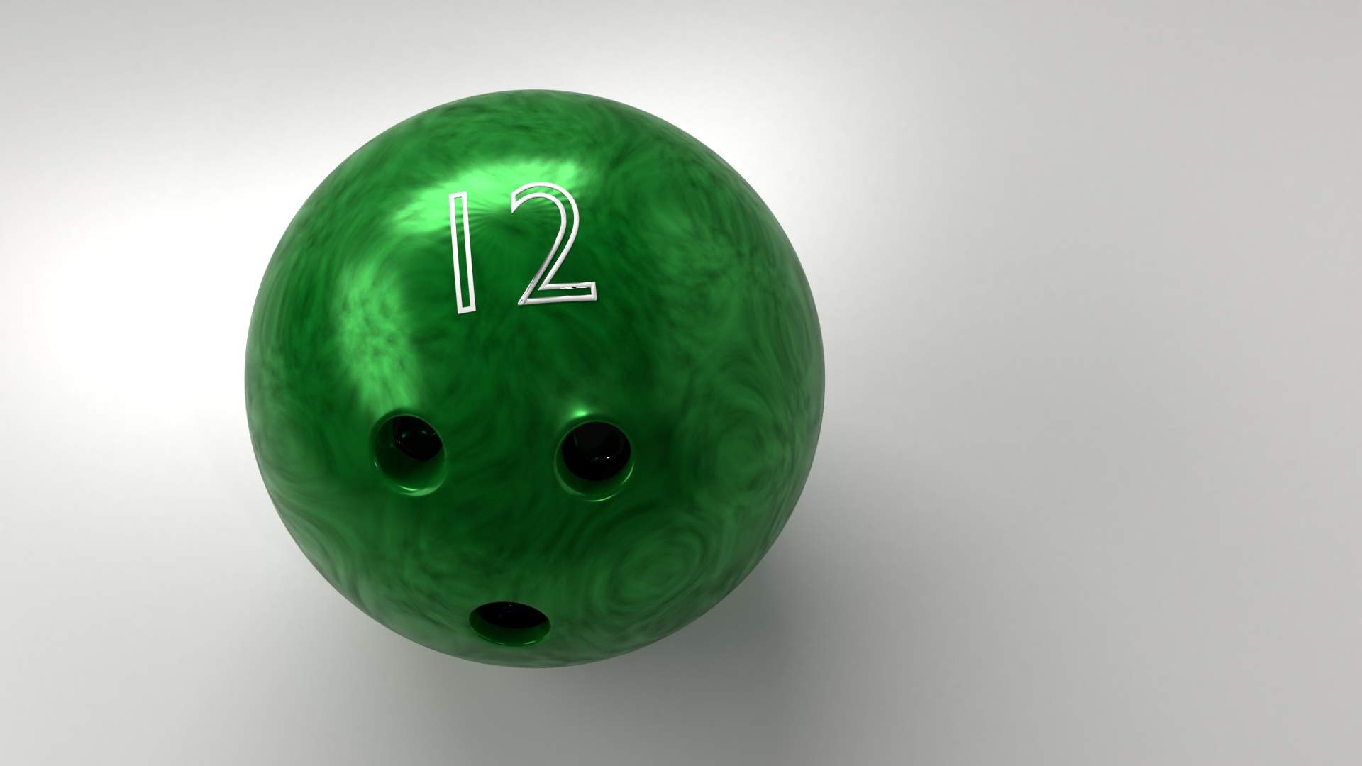 Bowling Ball 12 P - 3D Model by unos