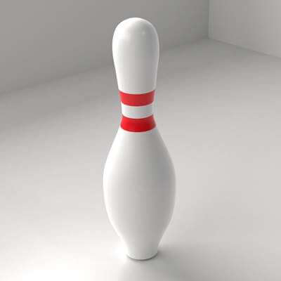Bowling Pin - 3D Model by unos