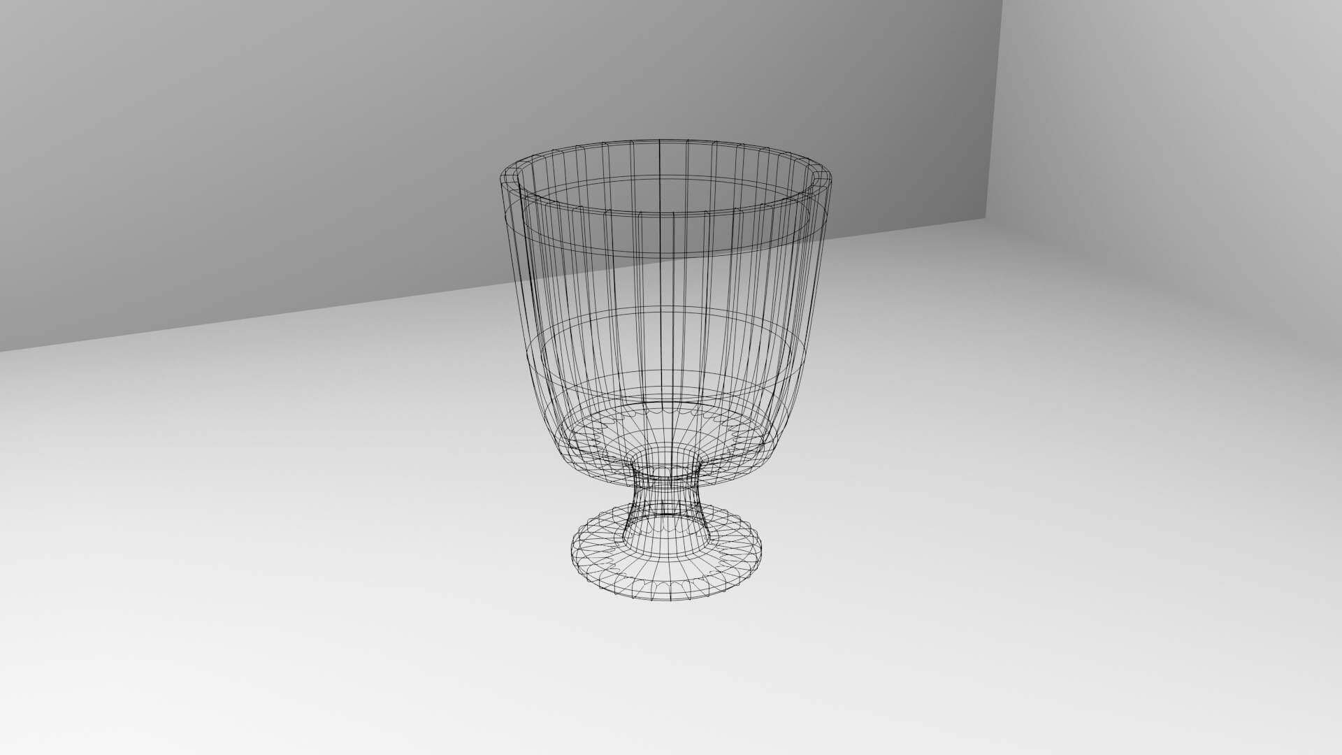 Glass Goblet - 3D Model by unos