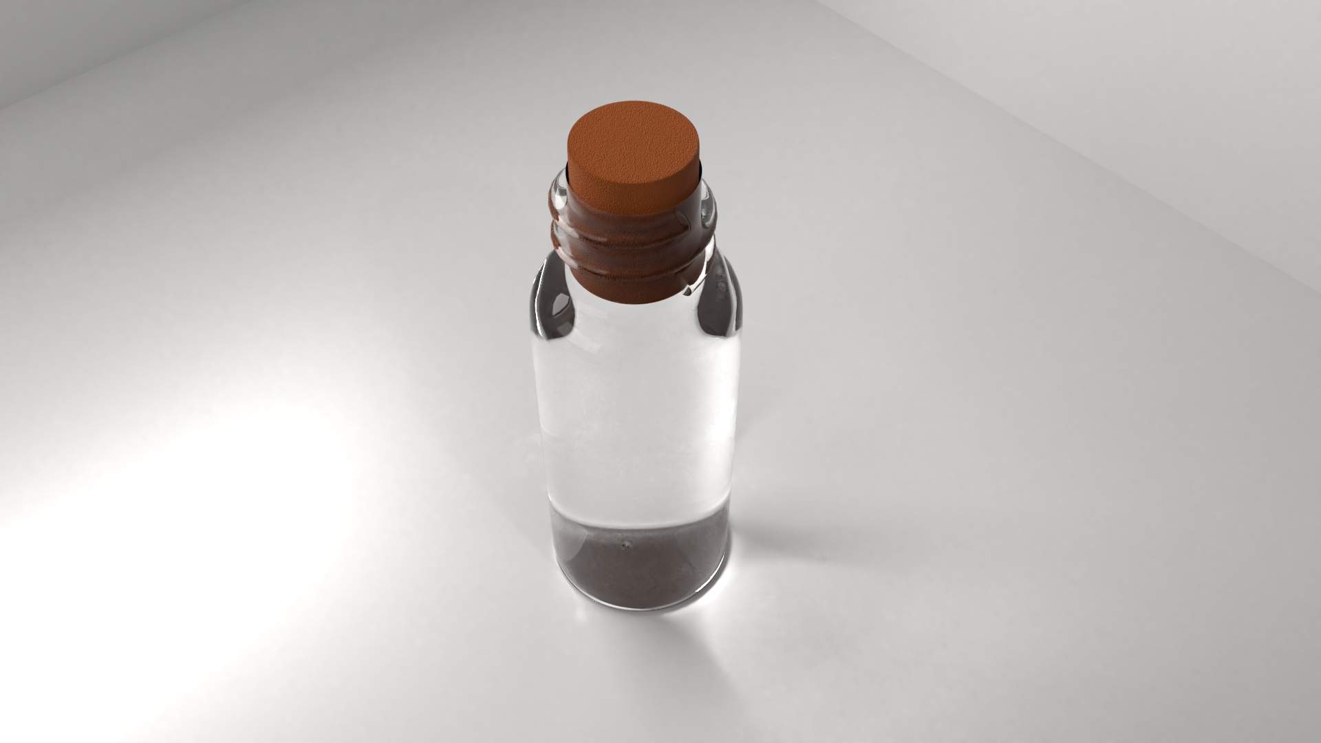 Glass Vial - 3D Model by unos