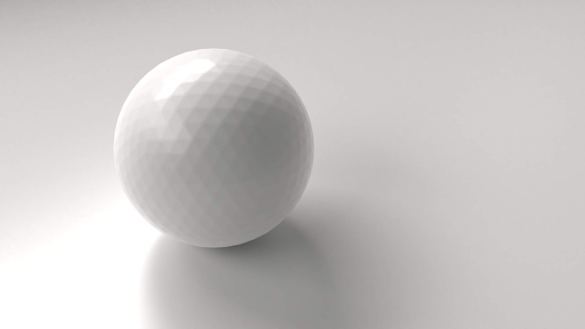Golf Ball - 3D Model by unos