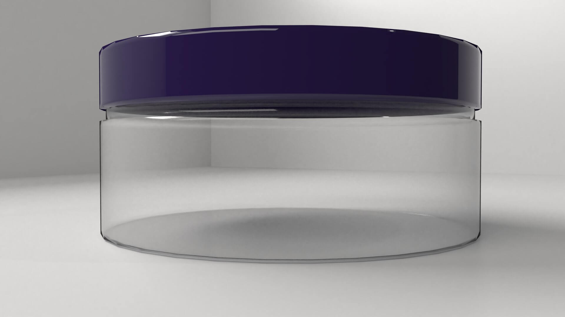 Empty Cream Container - 3D Model by unos