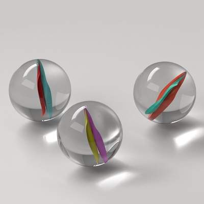 Marbles - 3D Model by unos