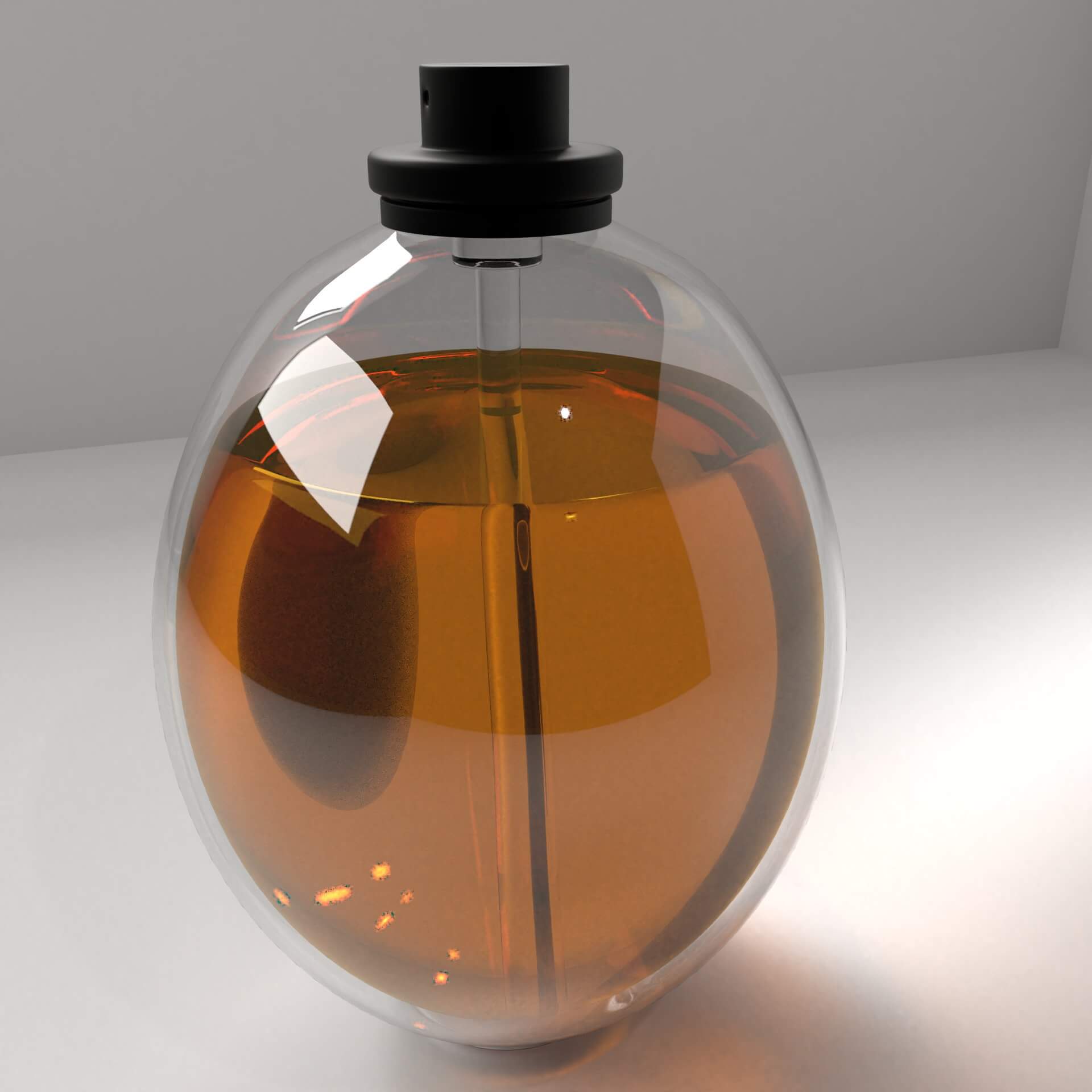 Perfume 1 With Yellow Liquid - 3D Model by unos