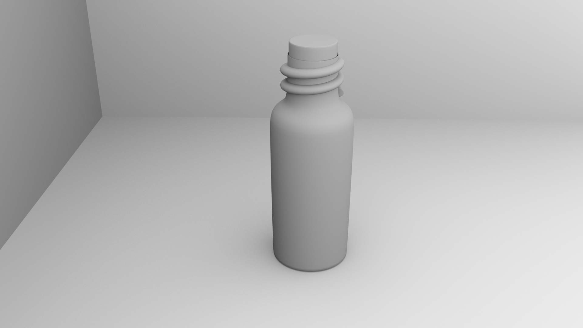 Potion Glass Vial with Liquid - 3D Model by unos