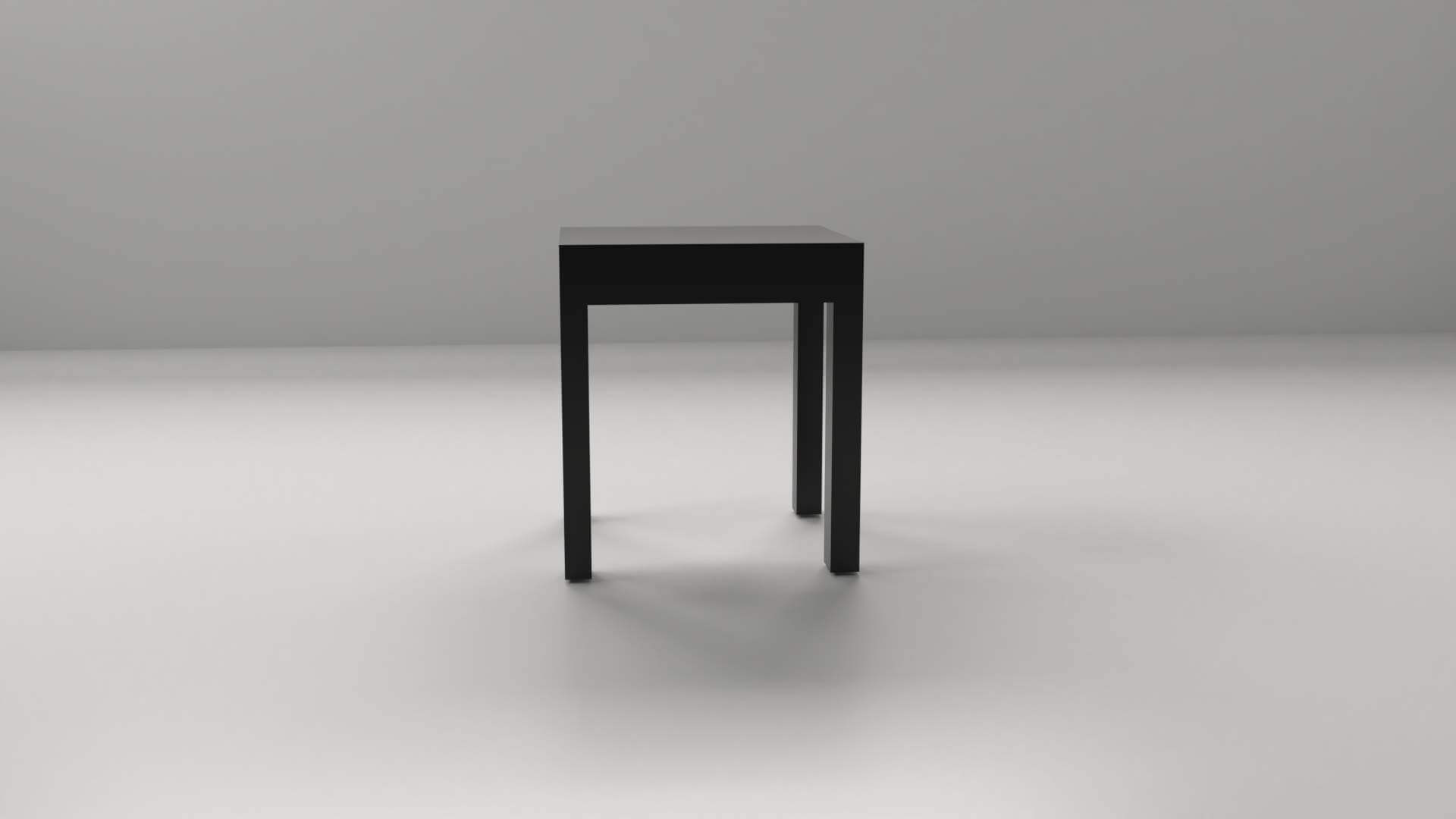 Rectangle Desk - 3D Model by unos