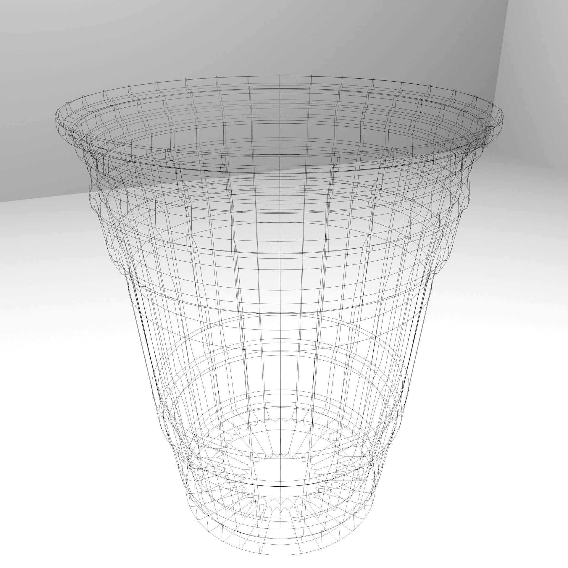 Red Plastic Cup - 3D Model by unos