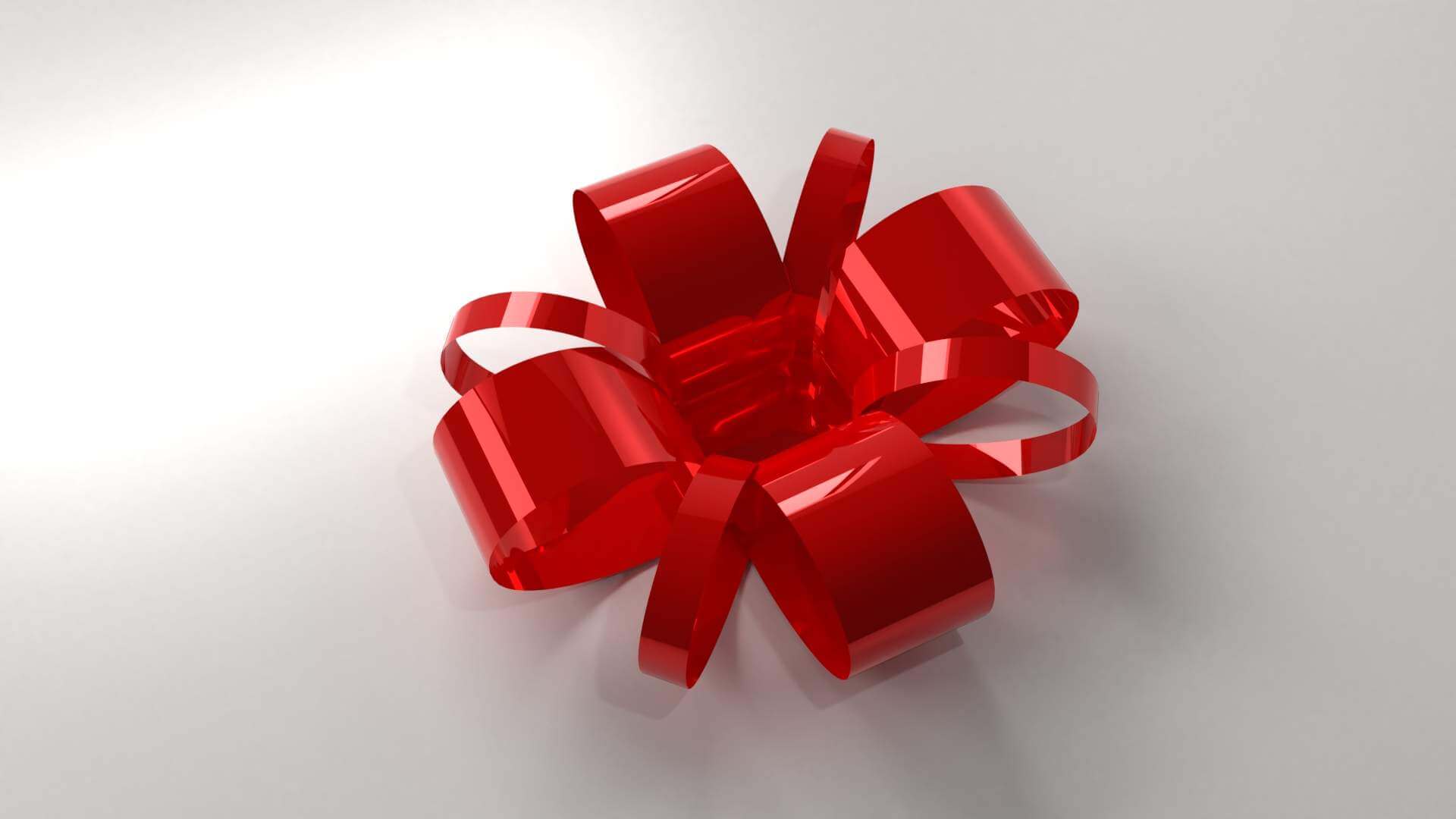 Red Ribbon 1 - 3D Model by unos
