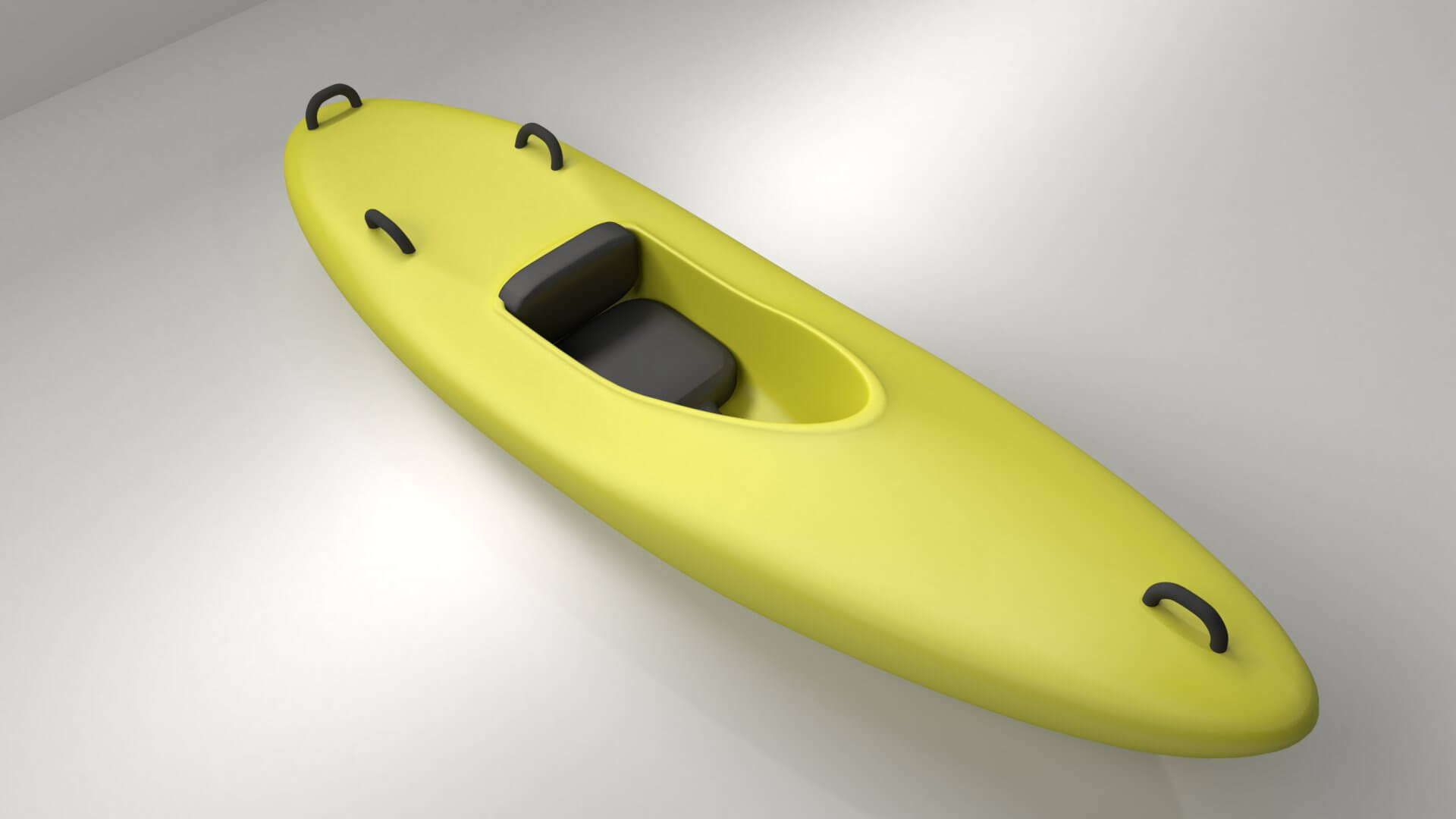 River Kayak - 3D Model by unos